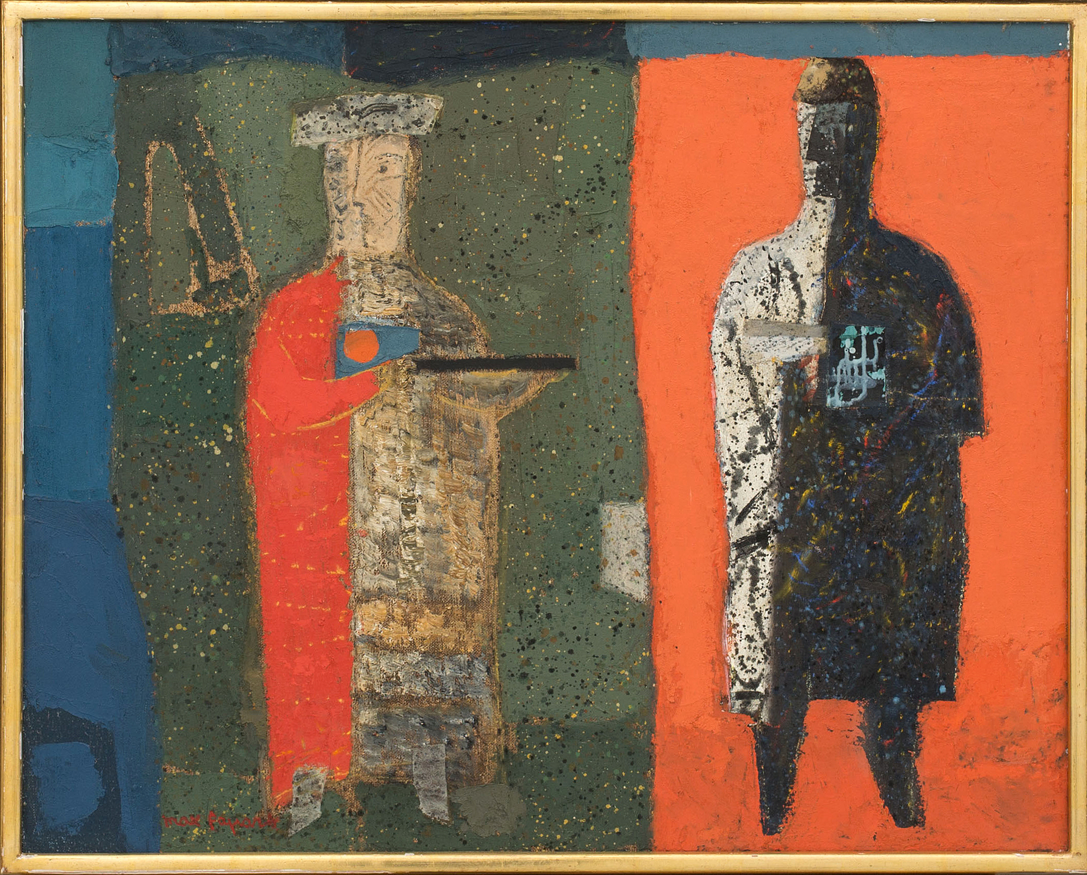 MAX PAPART, oil on canvas, signed. - Bukowskis