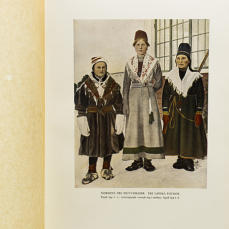 HERMAN LUNDBORG, "Svenska folktyper", Stockholm 1919. - Bukowskis