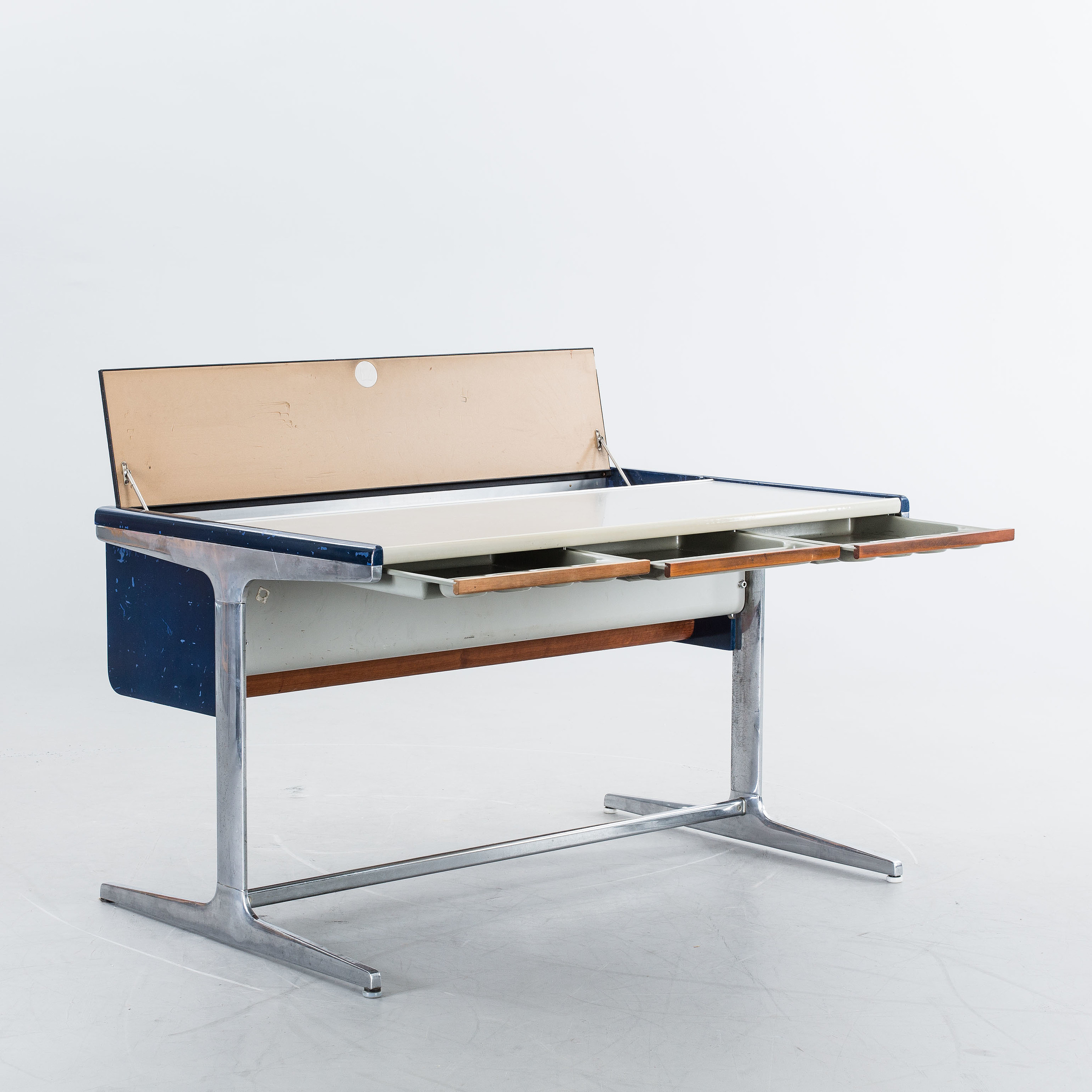 GEORG NELSON, skrivbord, "Action Office 1", Herman Miller, 1960-tal ...