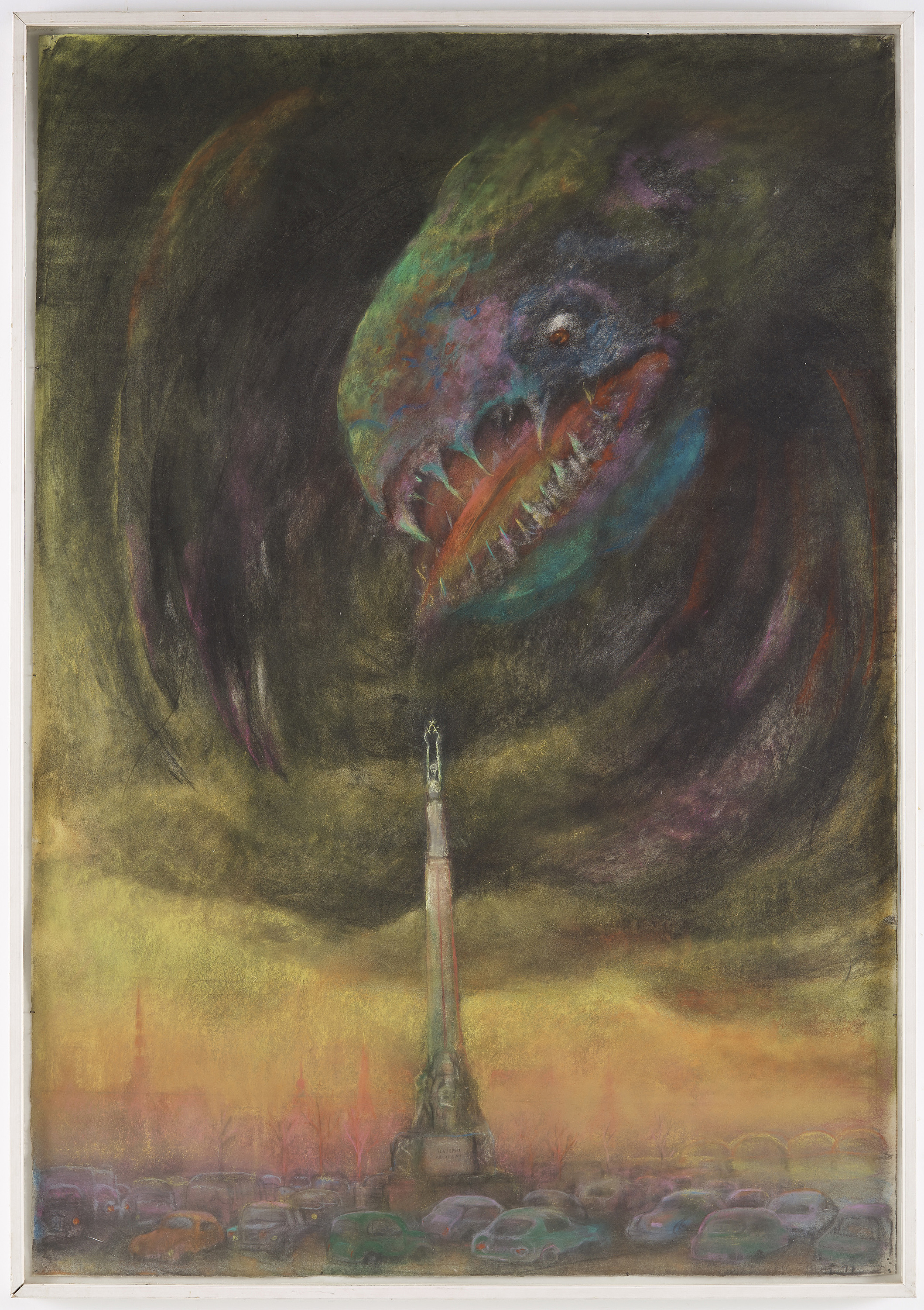 PETER TILLBERG, Pastell, signerad och daterad -91. - Bukowskis