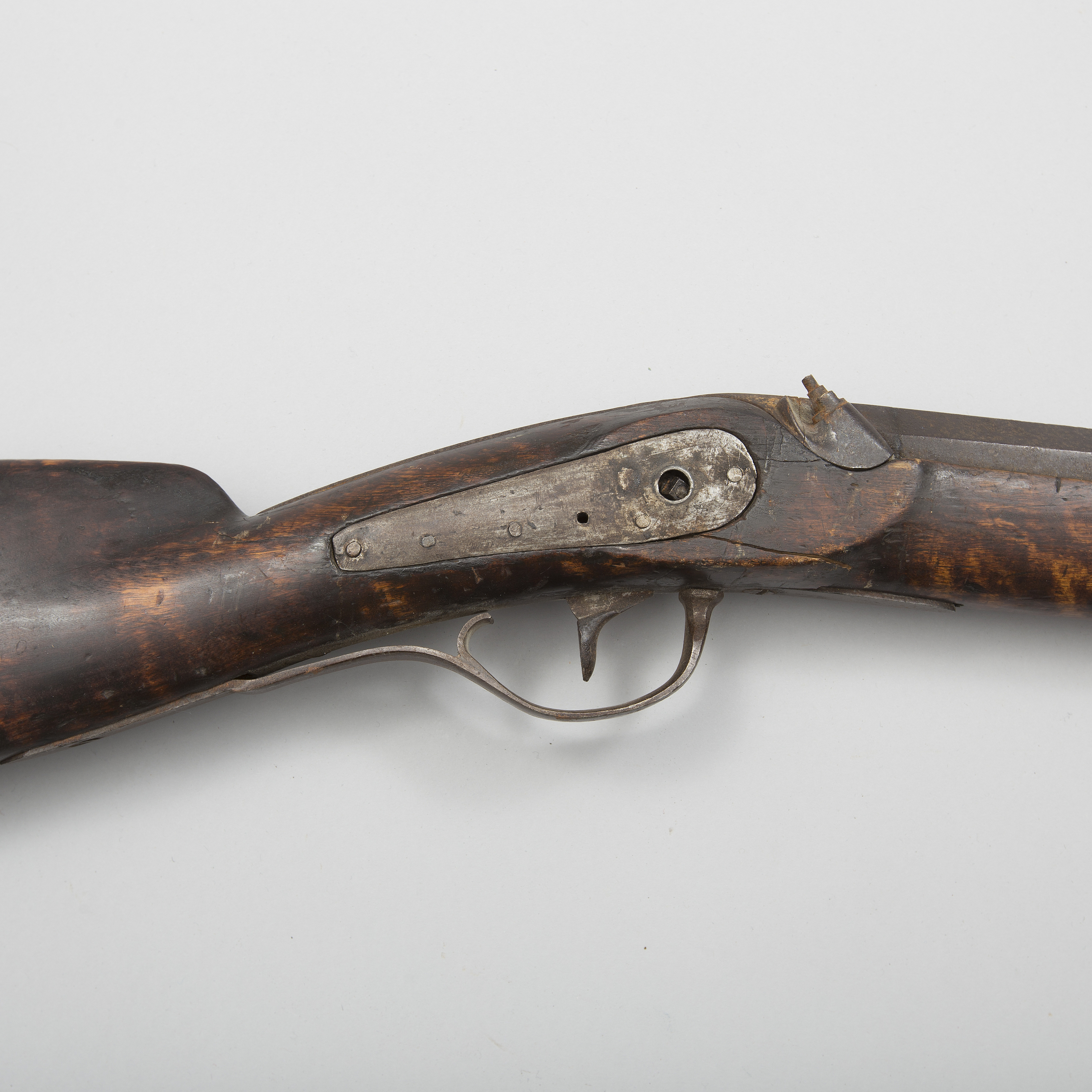 A mid 19th century percussion rifle. - Bukowskis