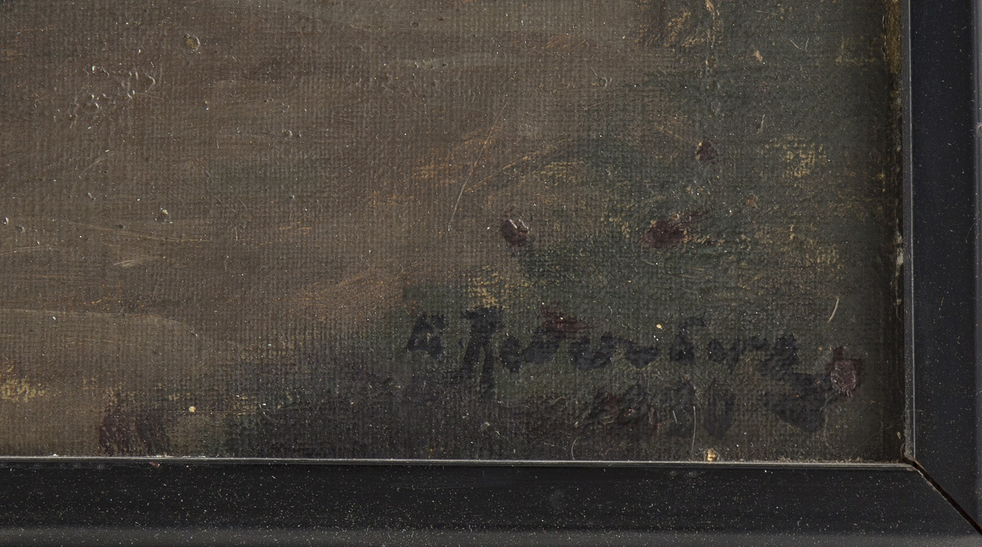 EDVARD ROSENBERG, oil on canvas, signed and dated 1880. - Bukowskis