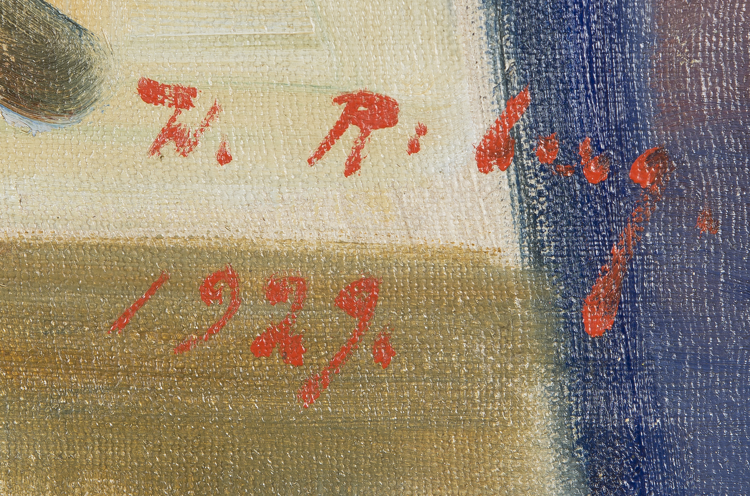 WILLIAM ROSENBERG, oil on canvas, signed and dated 1929. - Bukowskis