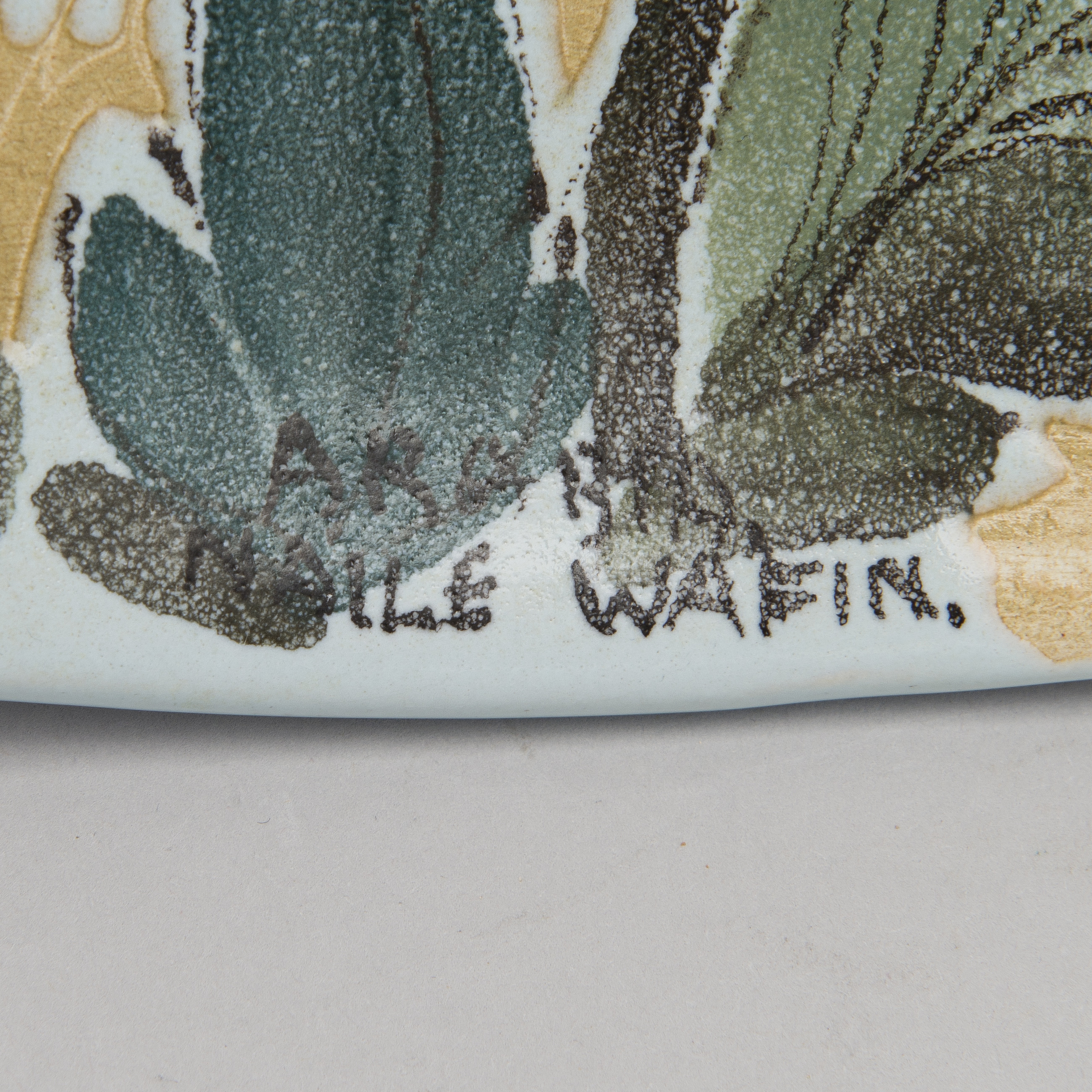 NAILE WAFIN, VATI. Signeerattu Arabia Naile Wafin, Arabia. 1900-luvun ...