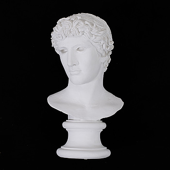 BUST, gypsum, Denmark, the second half of the 20th century. - Bukowskis