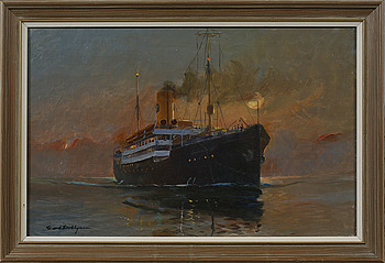 CARL DAHLGREN, oil on canvas, signed. - Bukowskis