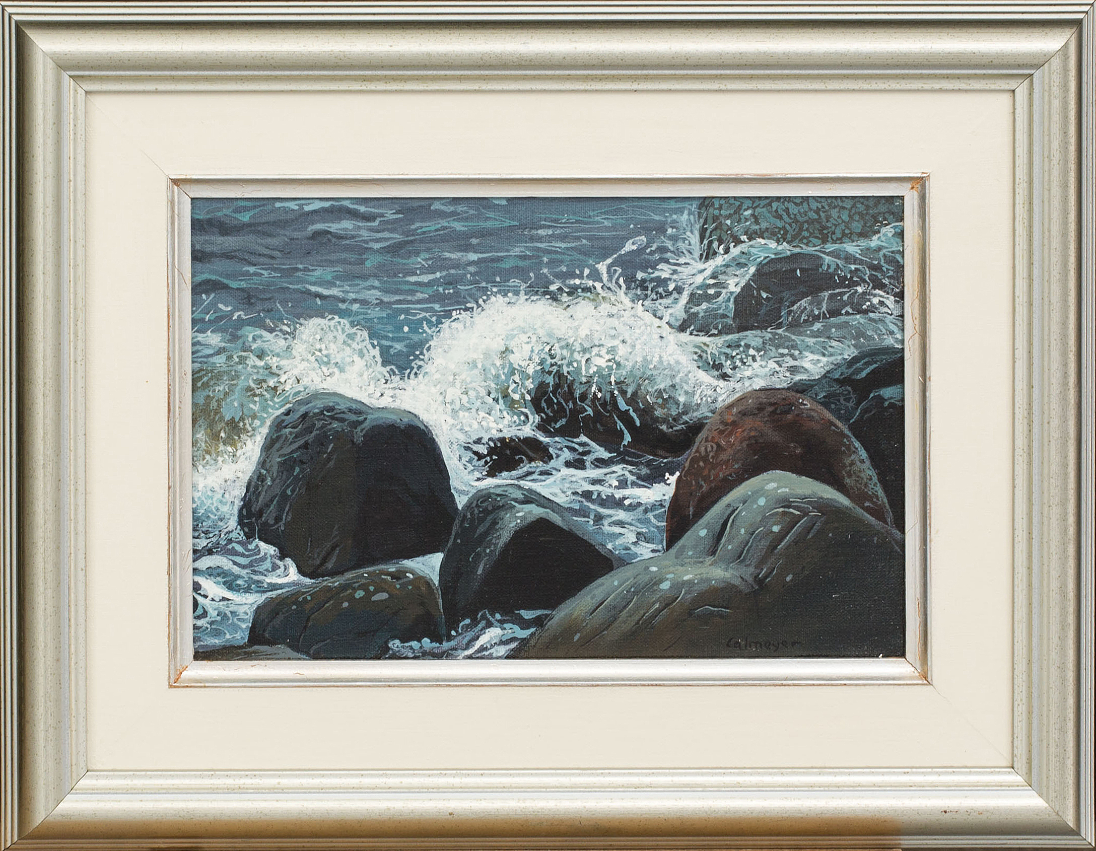 GÖSTA CALMEYER, oil on canvas, signed, - Bukowskis