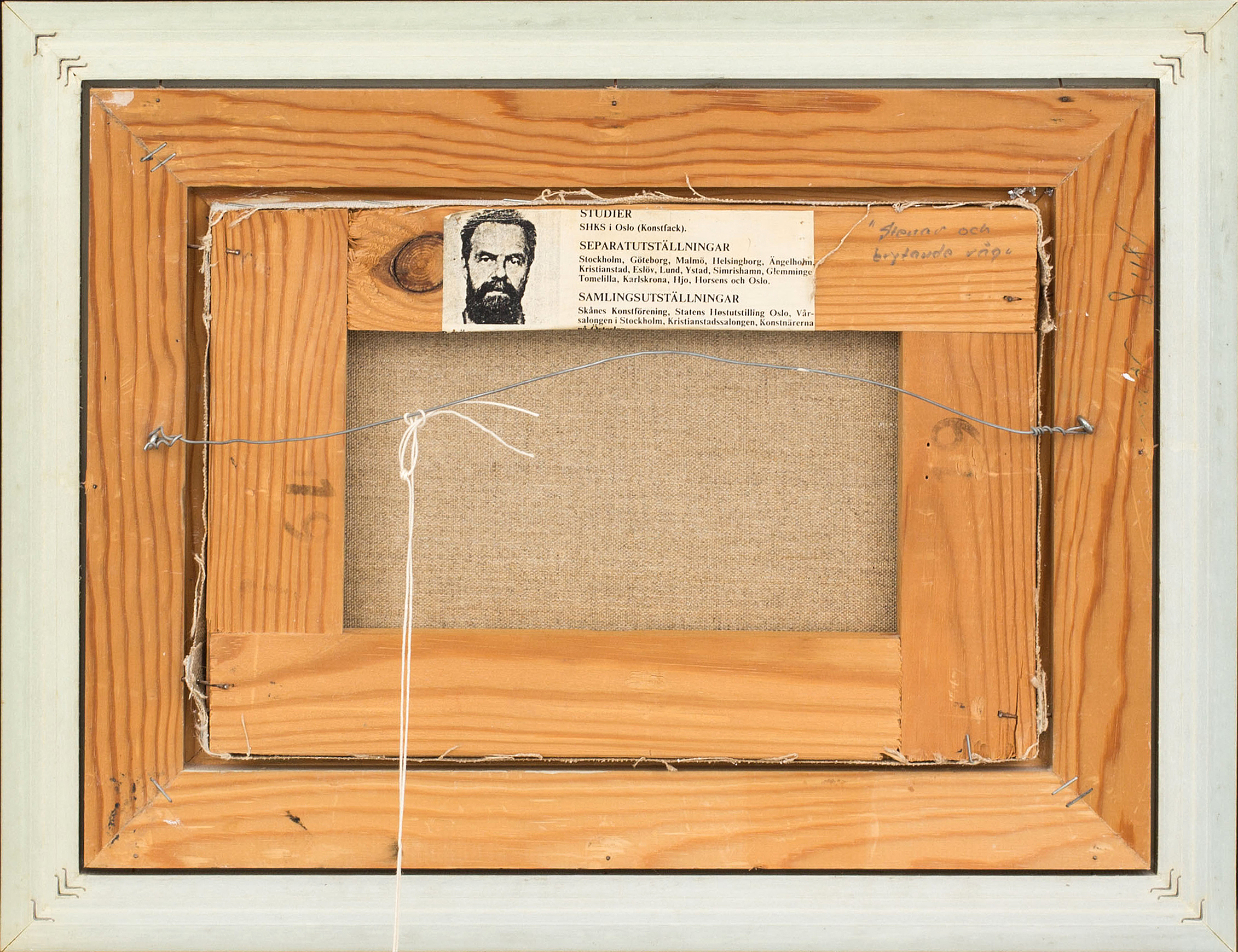 GÖSTA CALMEYER, oil on canvas, signed, - Bukowskis