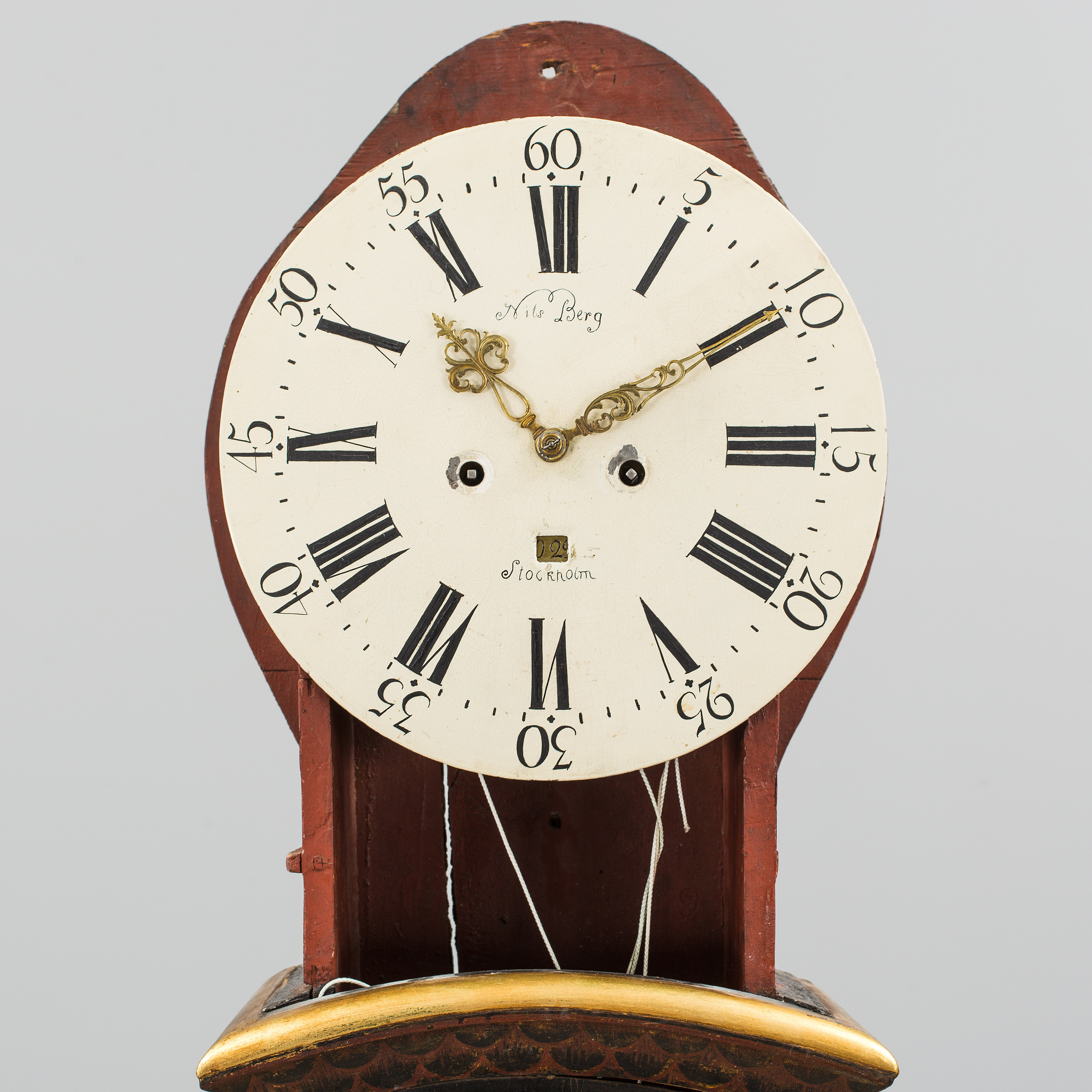 A rokoko longcase clock by Nils Berg, master 1751-. - Bukowskis