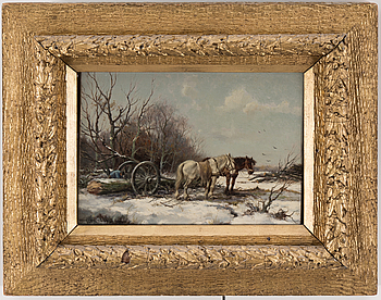 DORUS ARTS, oil on canvas, signed. - Bukowskis