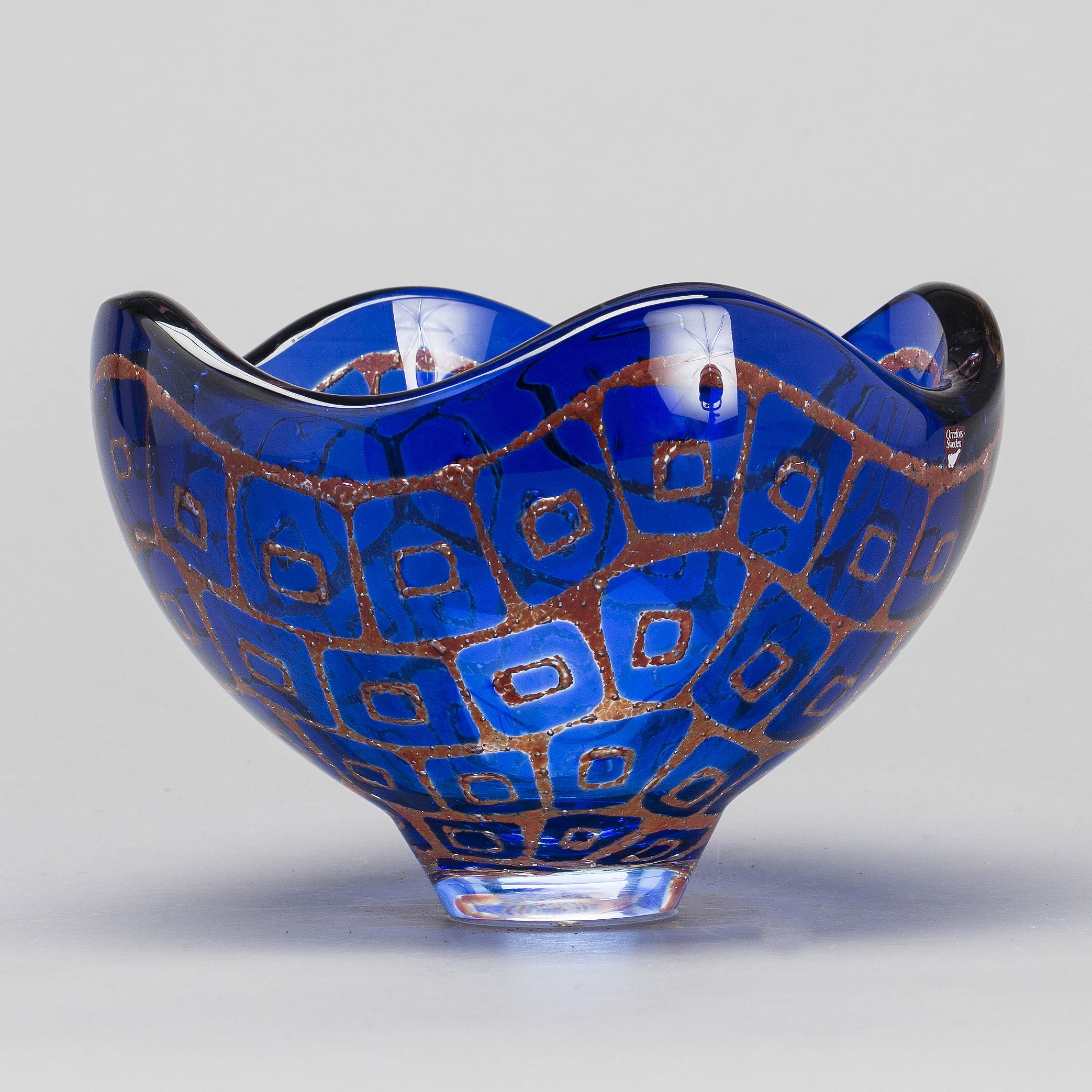 A SVEN PALMQUIST RAVENNA BOWL, ORREFORS 1989. - Bukowskis