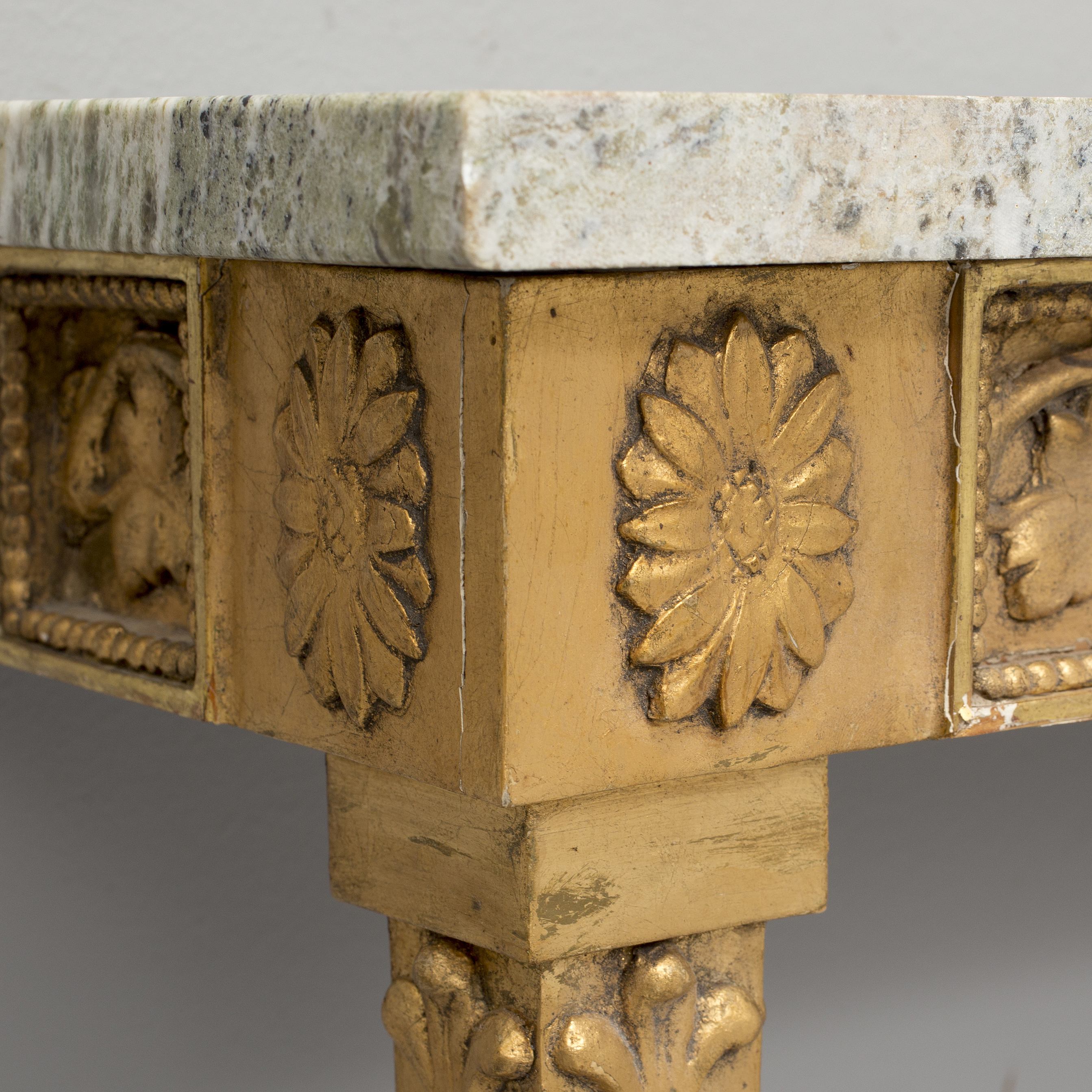 A GUSTAVIAN STYLE CONSOLE TABLE, first half of the 20th century ...