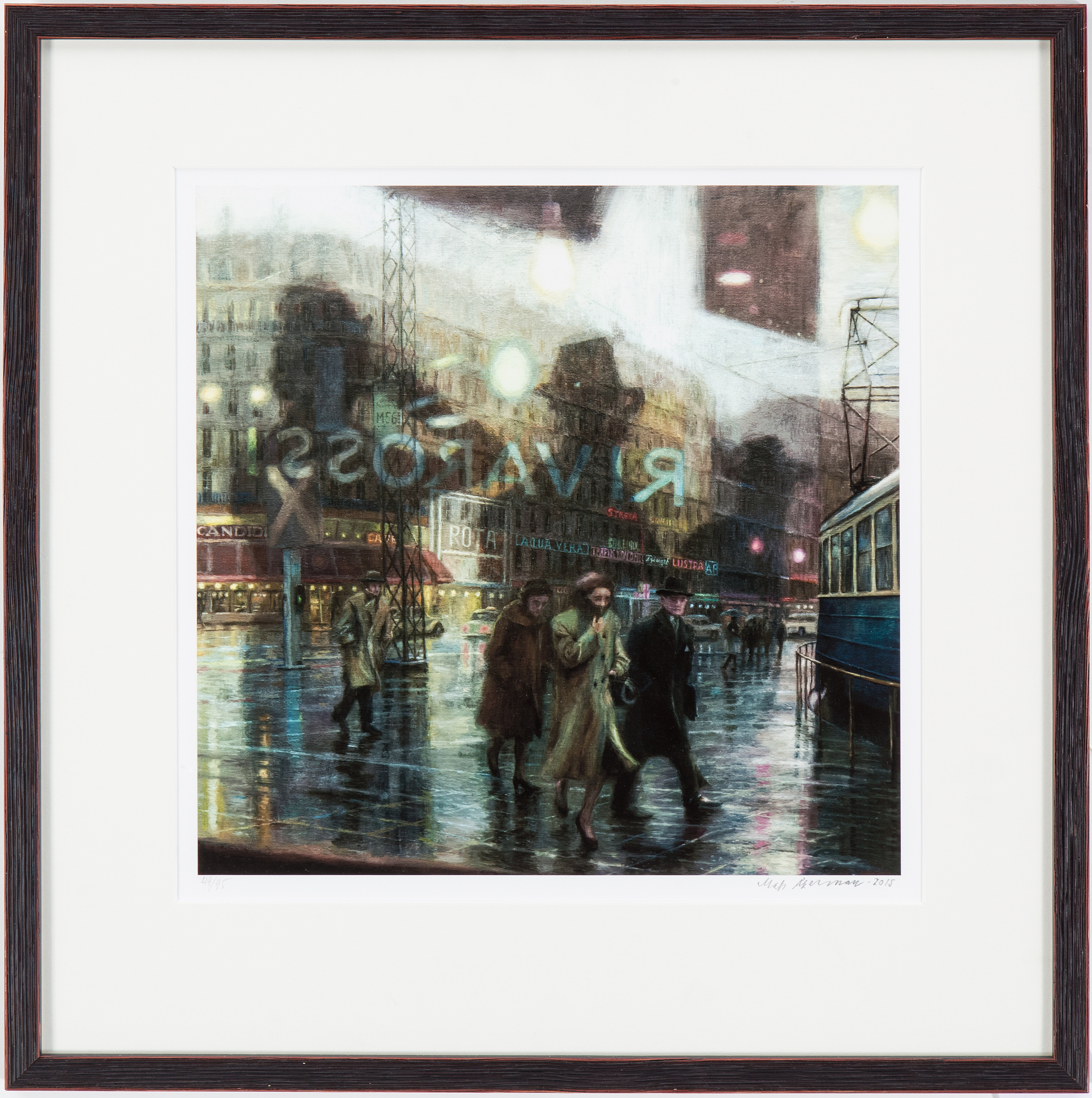 MATS ÅKERMAN, gicléeprint, signerad och numrerad 49/95. - Bukowskis