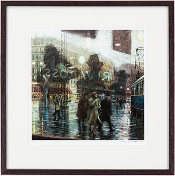 MATS ÅKERMAN, giclée print, signed and numbered 49/95. - Bukowskis