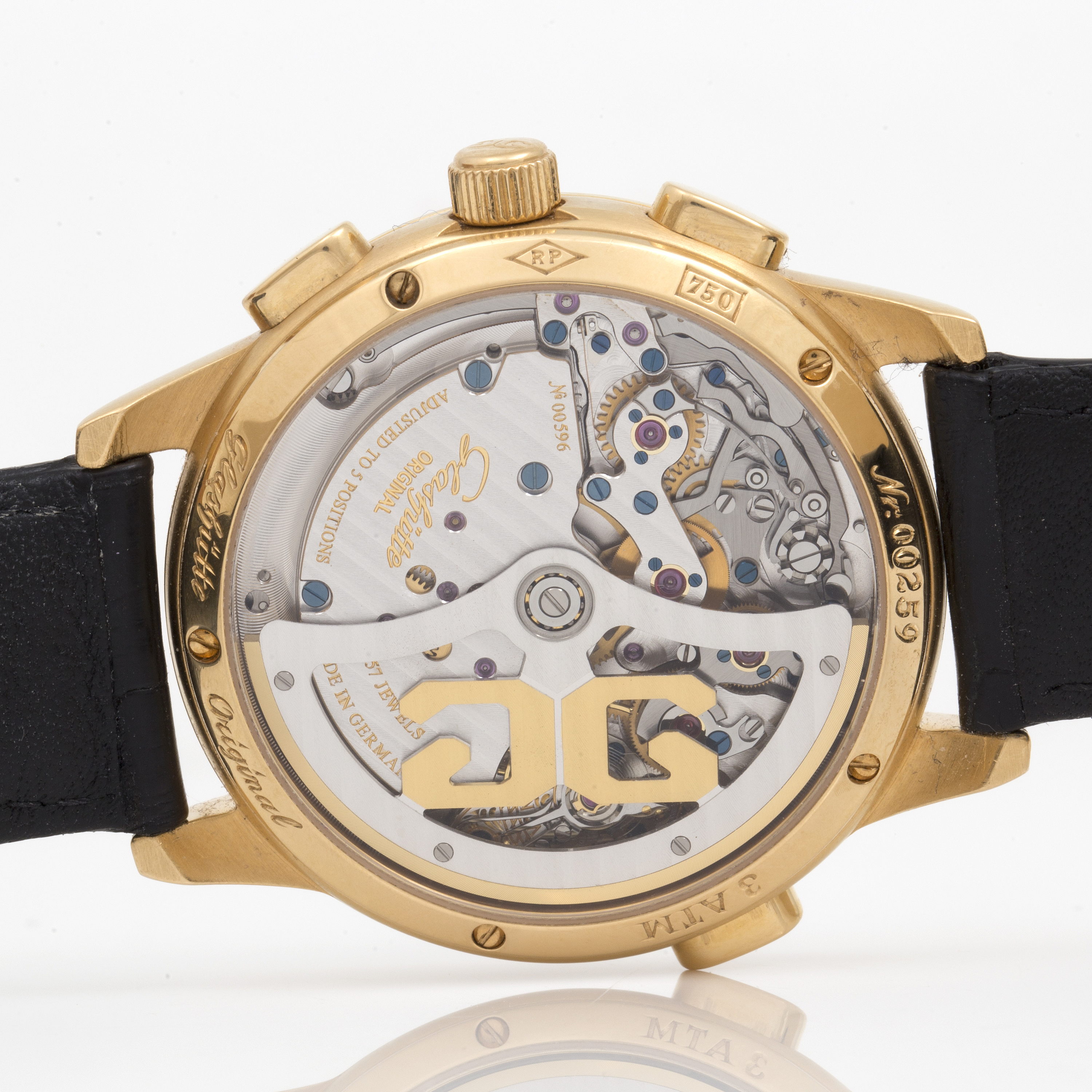 GLASHÜTTE, Original, PanoMaticChrono, Flyback Chronograph, wristwatch ...