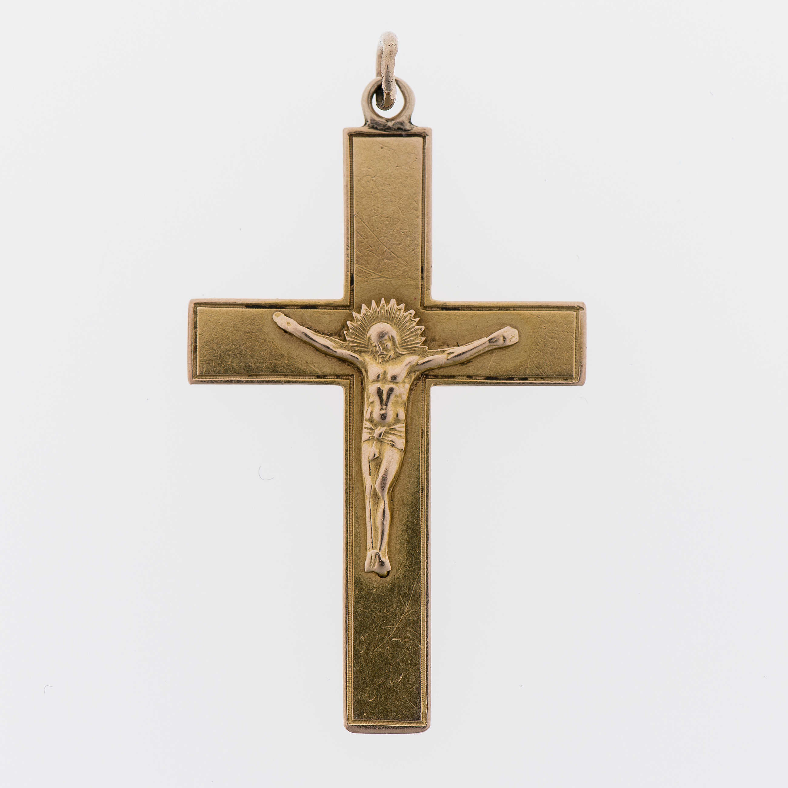 HÄNGE / KORS, 18K guld. - Bukowskis