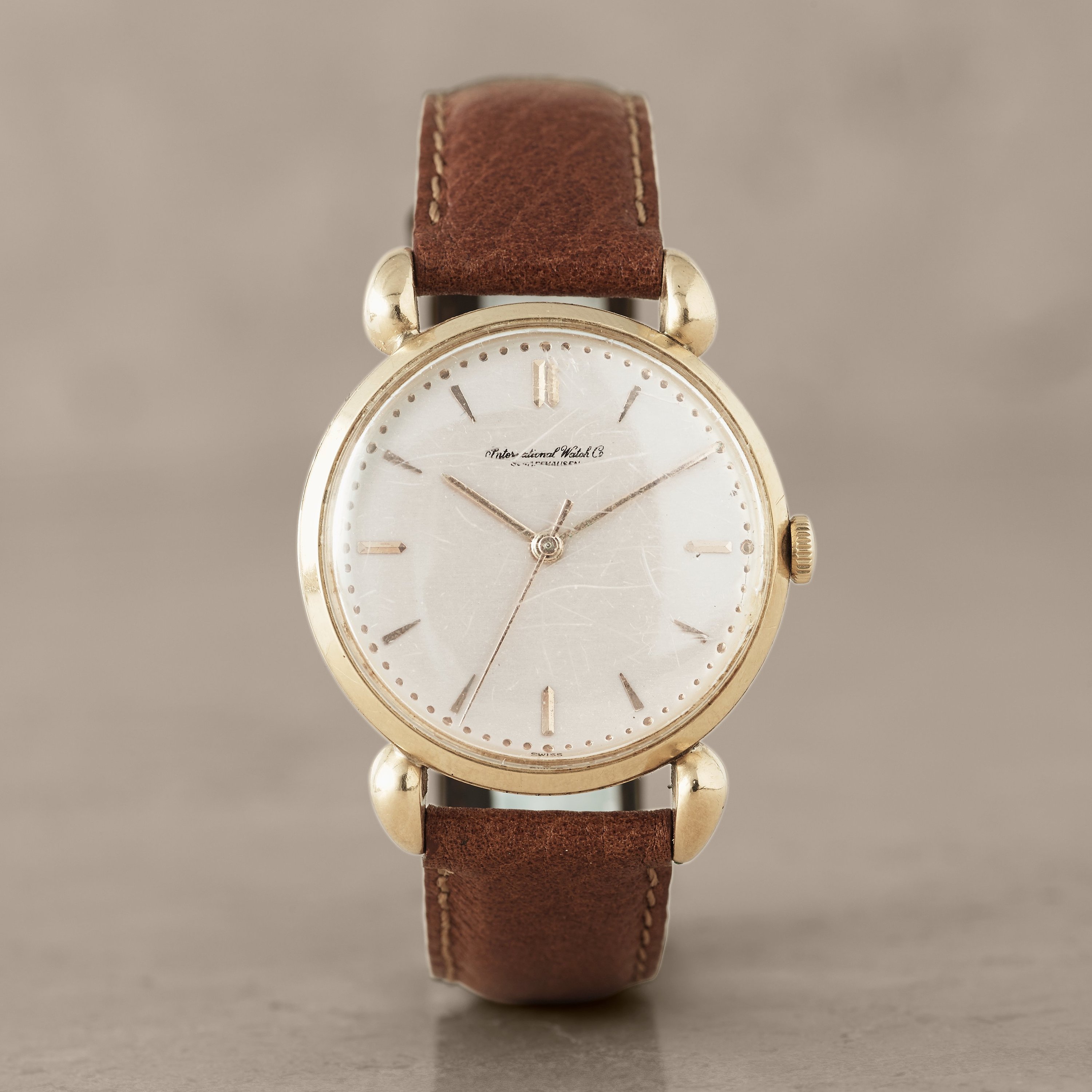 INTERNATIONAL WATCH Co, Schaffhausen, "IWC", "Claw lugs", armbandsur ...