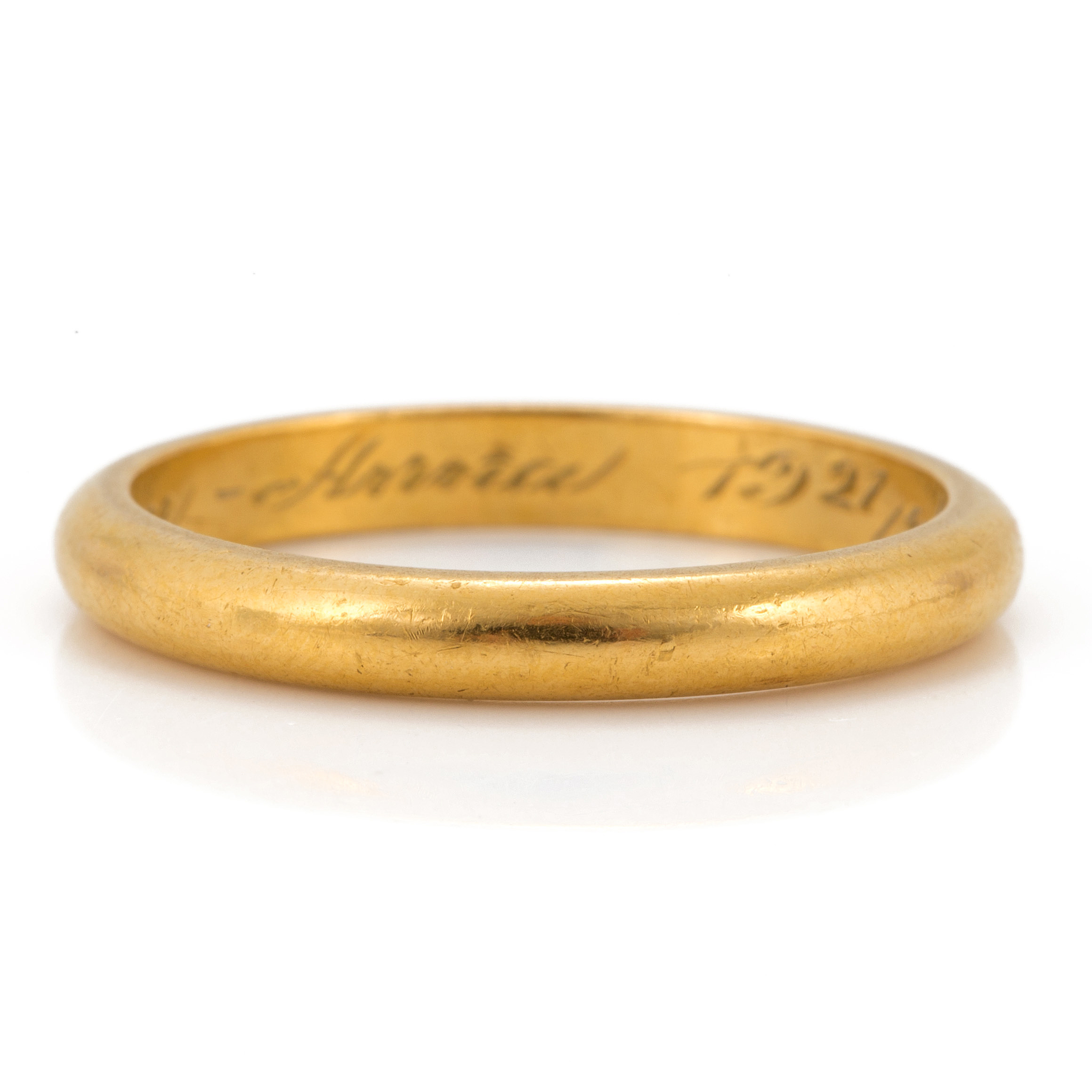 A 23K gold ring. - Bukowskis