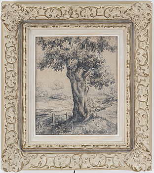 FREDRIK AHLSTEDT, pencil, signed F.A. - Bukowskis