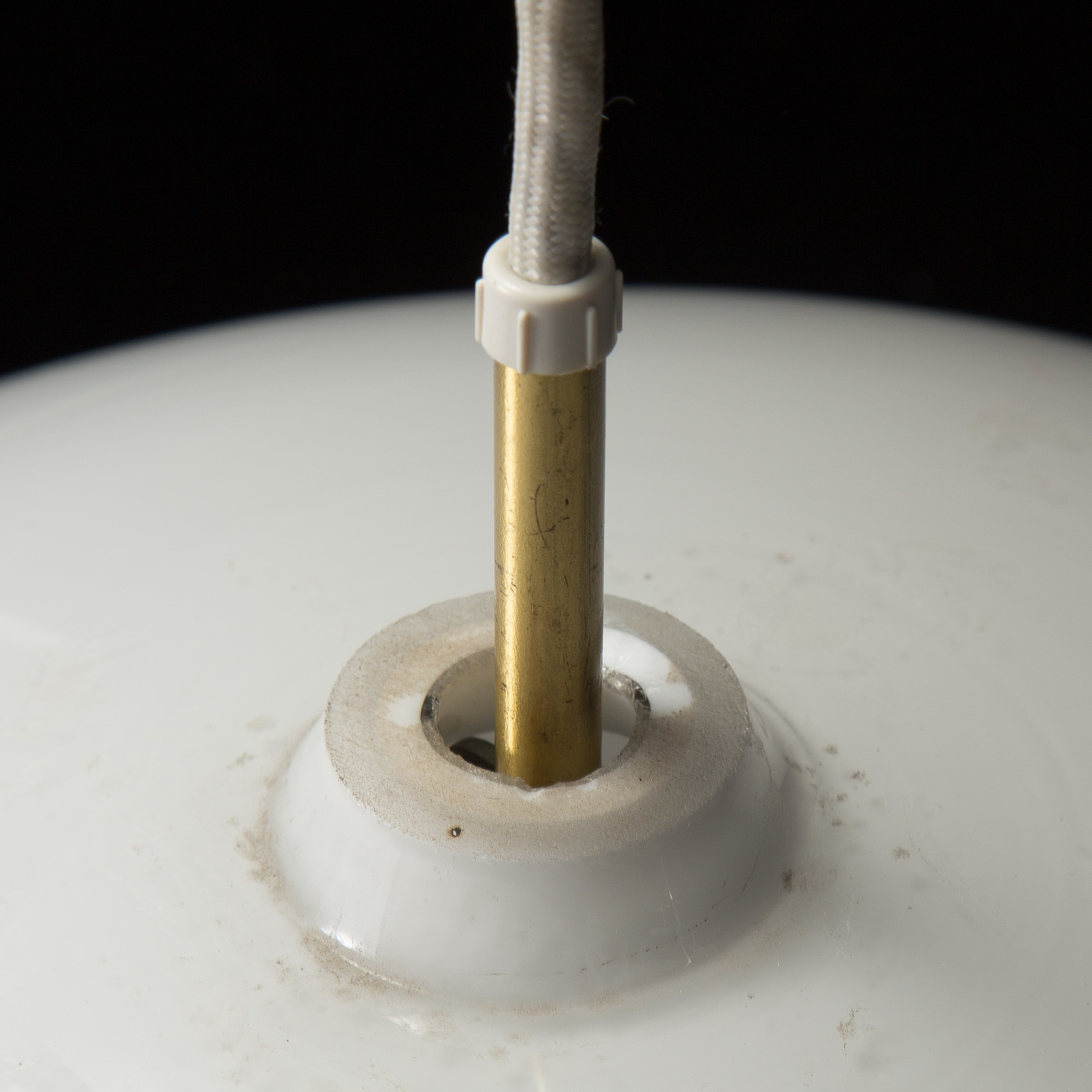 WILHELM WOHLERT, taklampa, "Satellit" för Louis Poulsen, 1900-talets ...