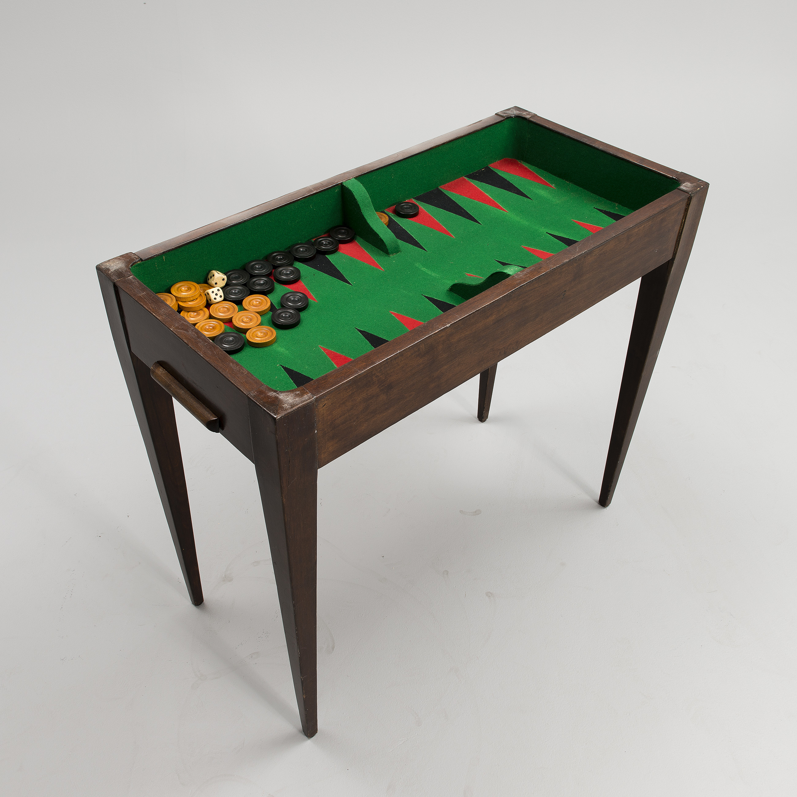 A GAME TABLE, early 19th century. - Bukowskis