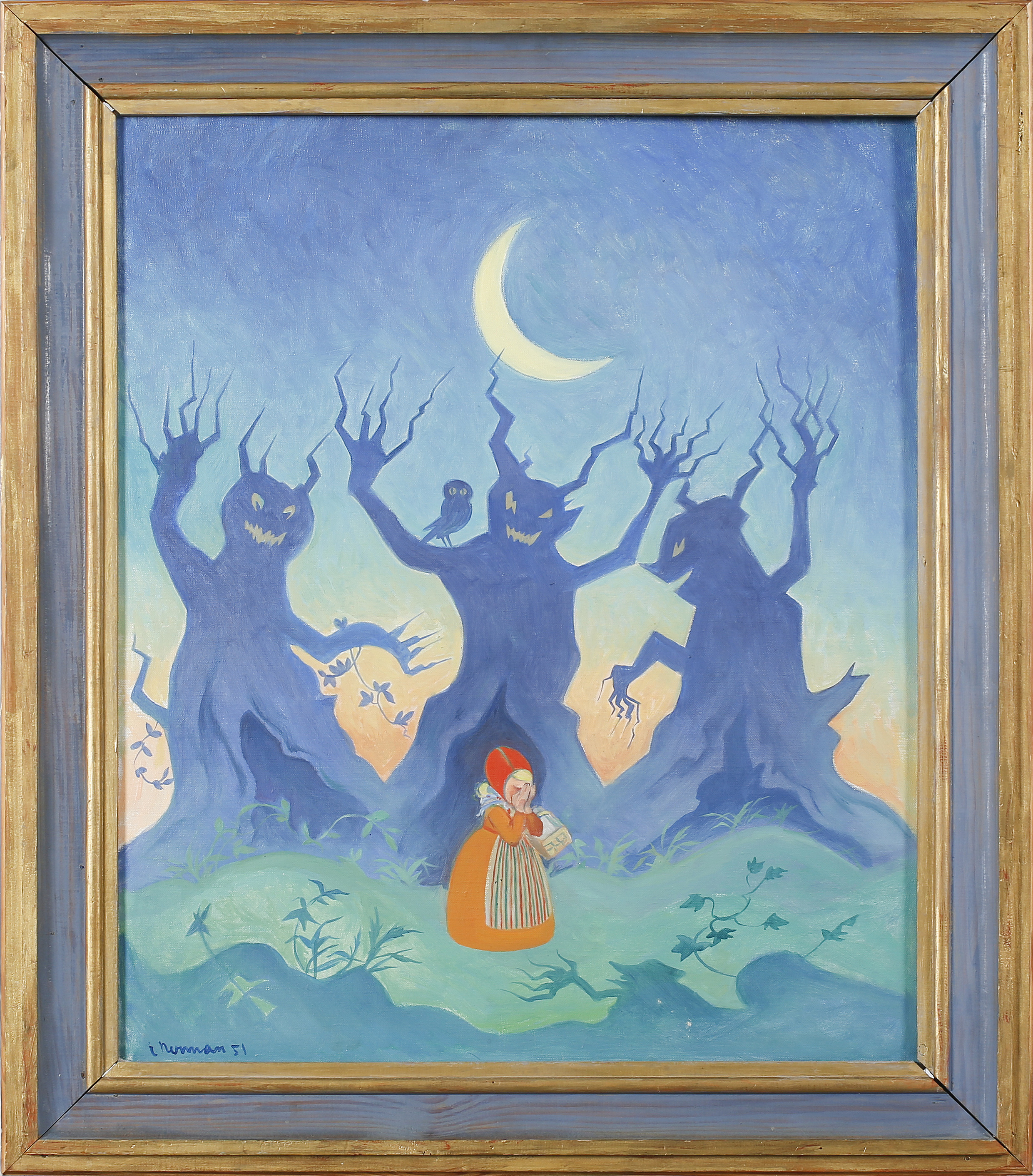 EINAR NERMAN, olja på duk, signerad och daterad -51. - Bukowskis