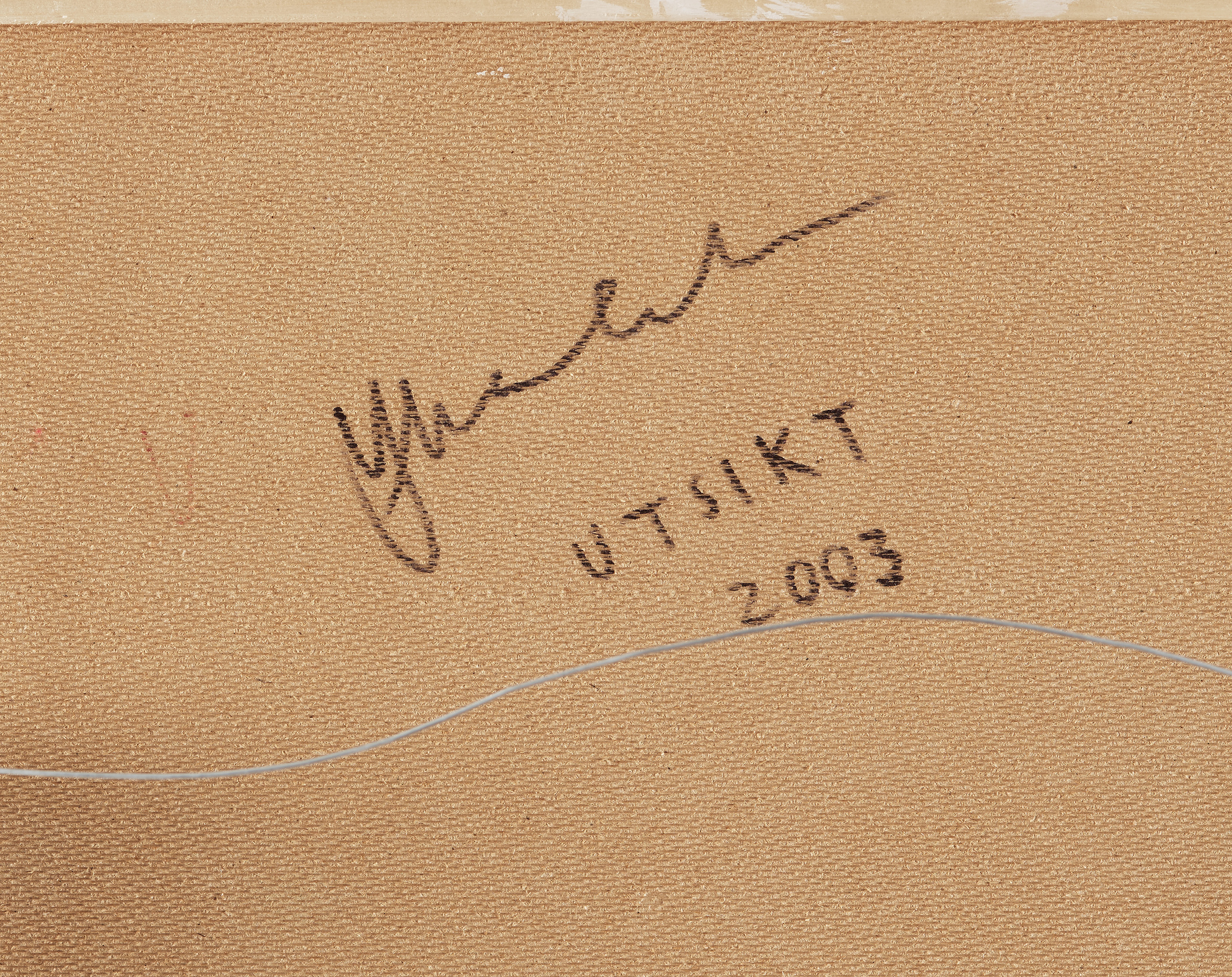 YLVA CEDER, oil on panel, signed and dated 2003 on verso. - Bukowskis