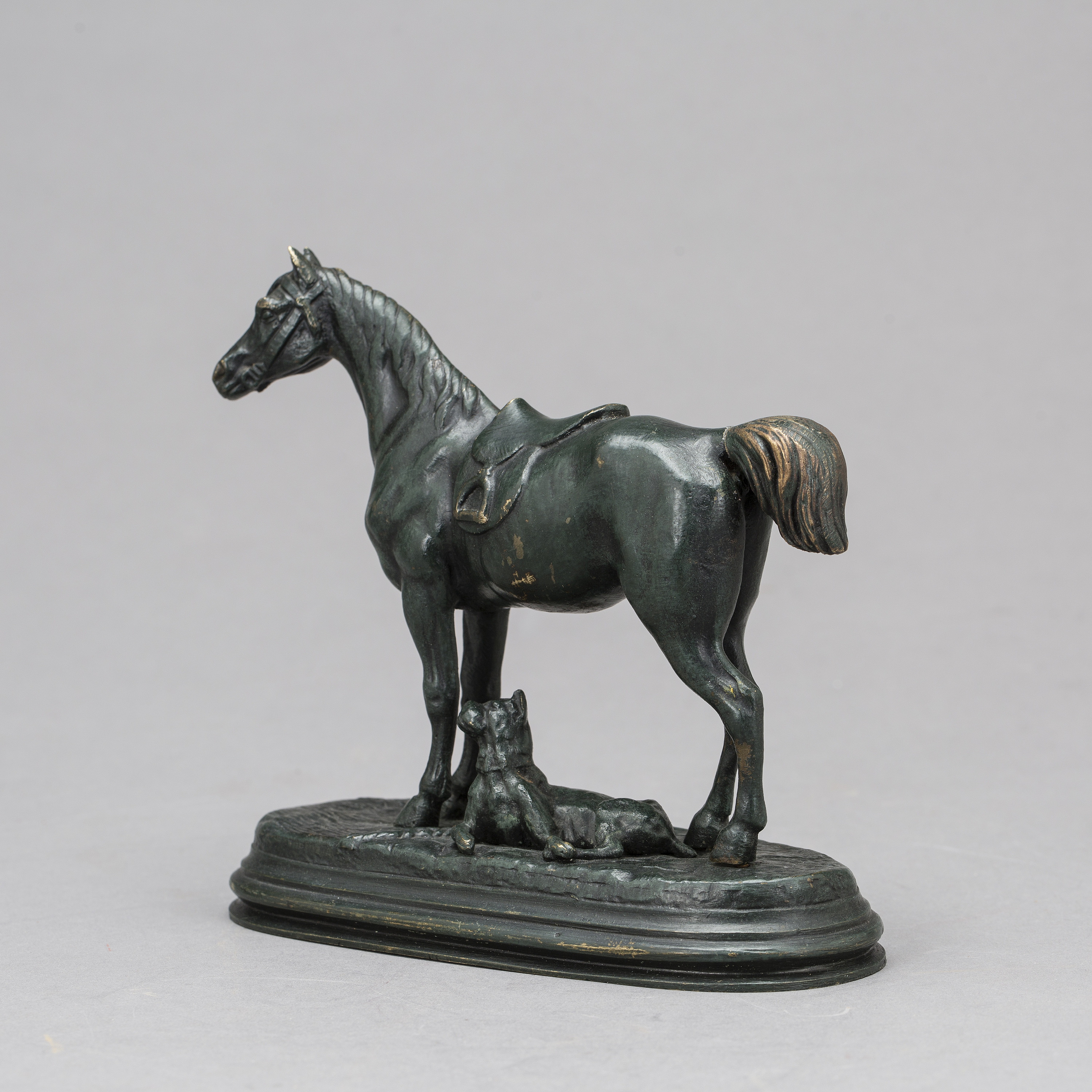 Alfred Barye, sculpture, signed, bronze, - Bukowskis