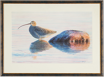 LARS JONSSON, lithograph in colours, signed and numbered 233/450 ...