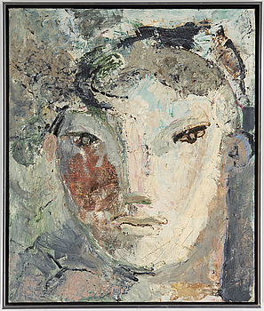 CAMILLA PYK, oil on canvas, signed. - Bukowskis