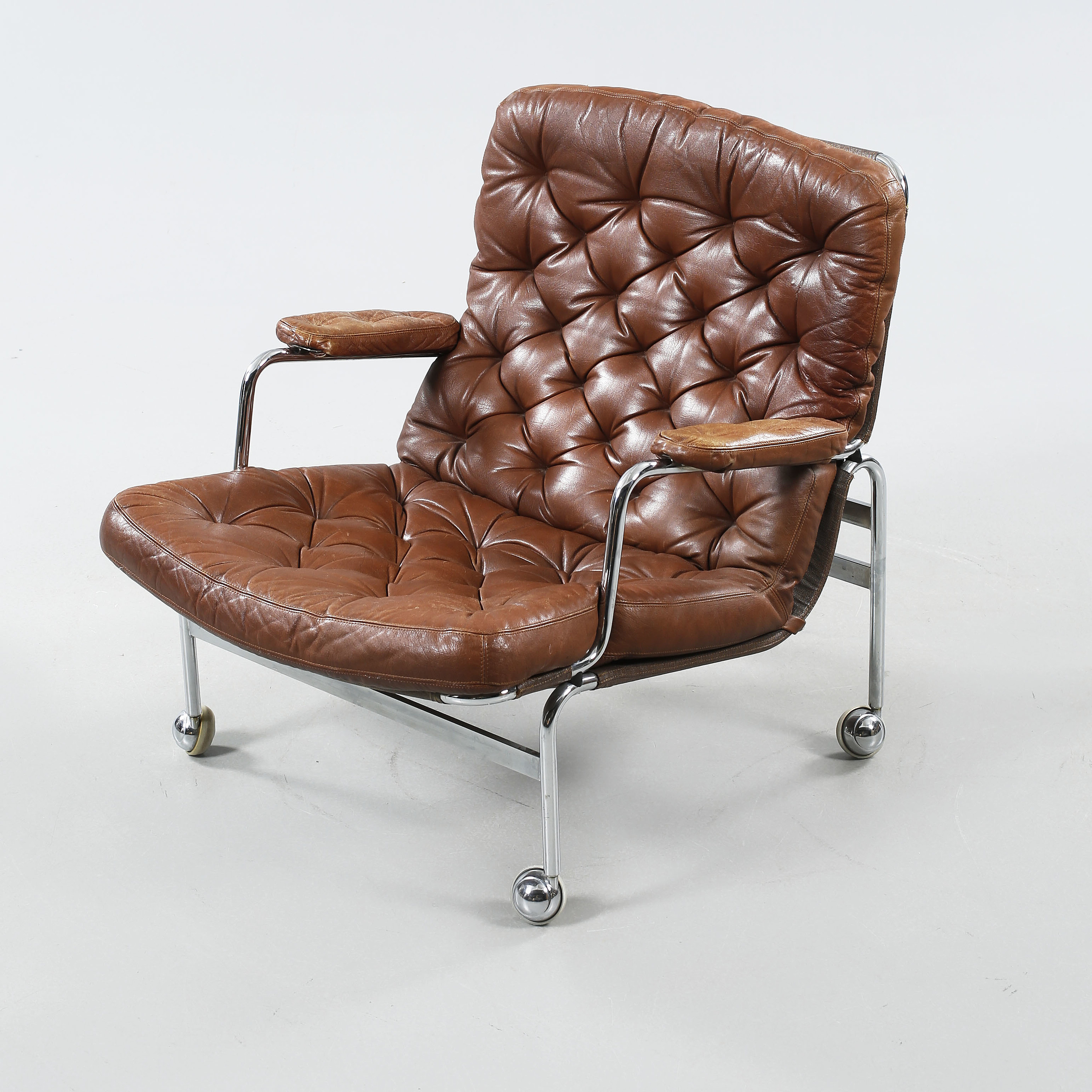 A Karin lounge chair, designed by Bruno Mathsson for Dux, second half ...
