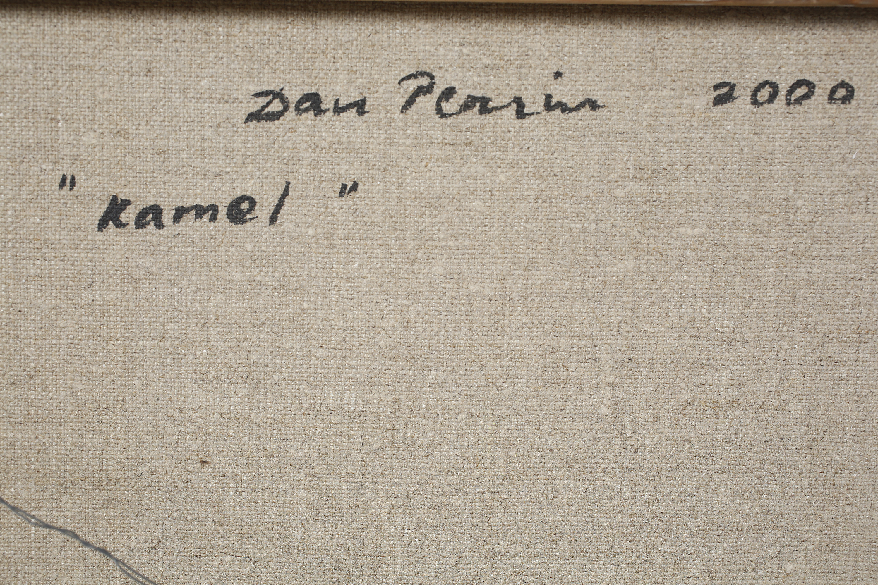 DAN PERRIN, oil on canvas, signed and dated 2000 à tergo. - Bukowskis