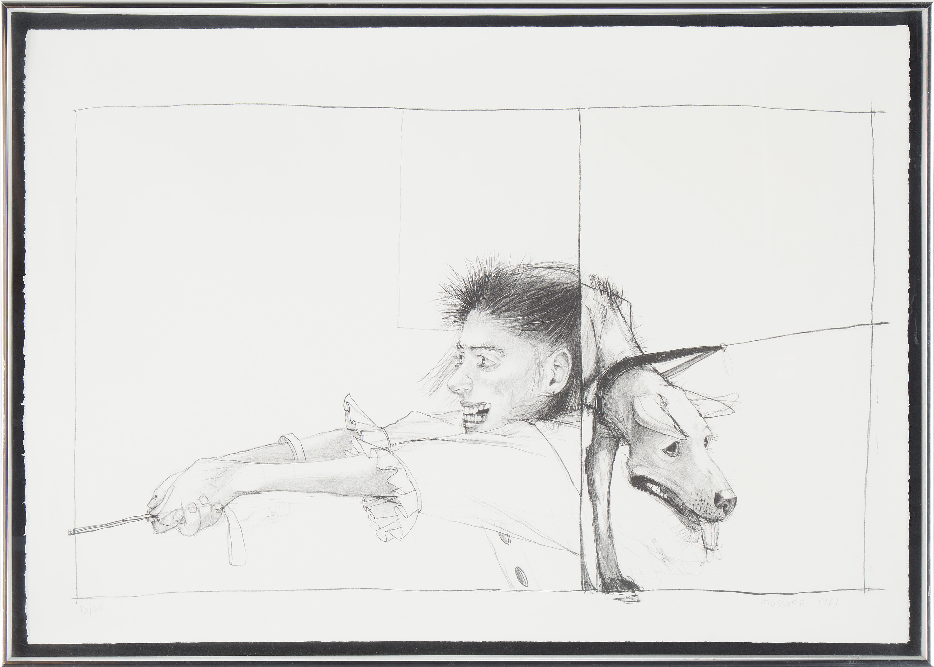 JODY MUSSOFF, lithograph, signed 13/25. Dated 1971. - Bukowskis