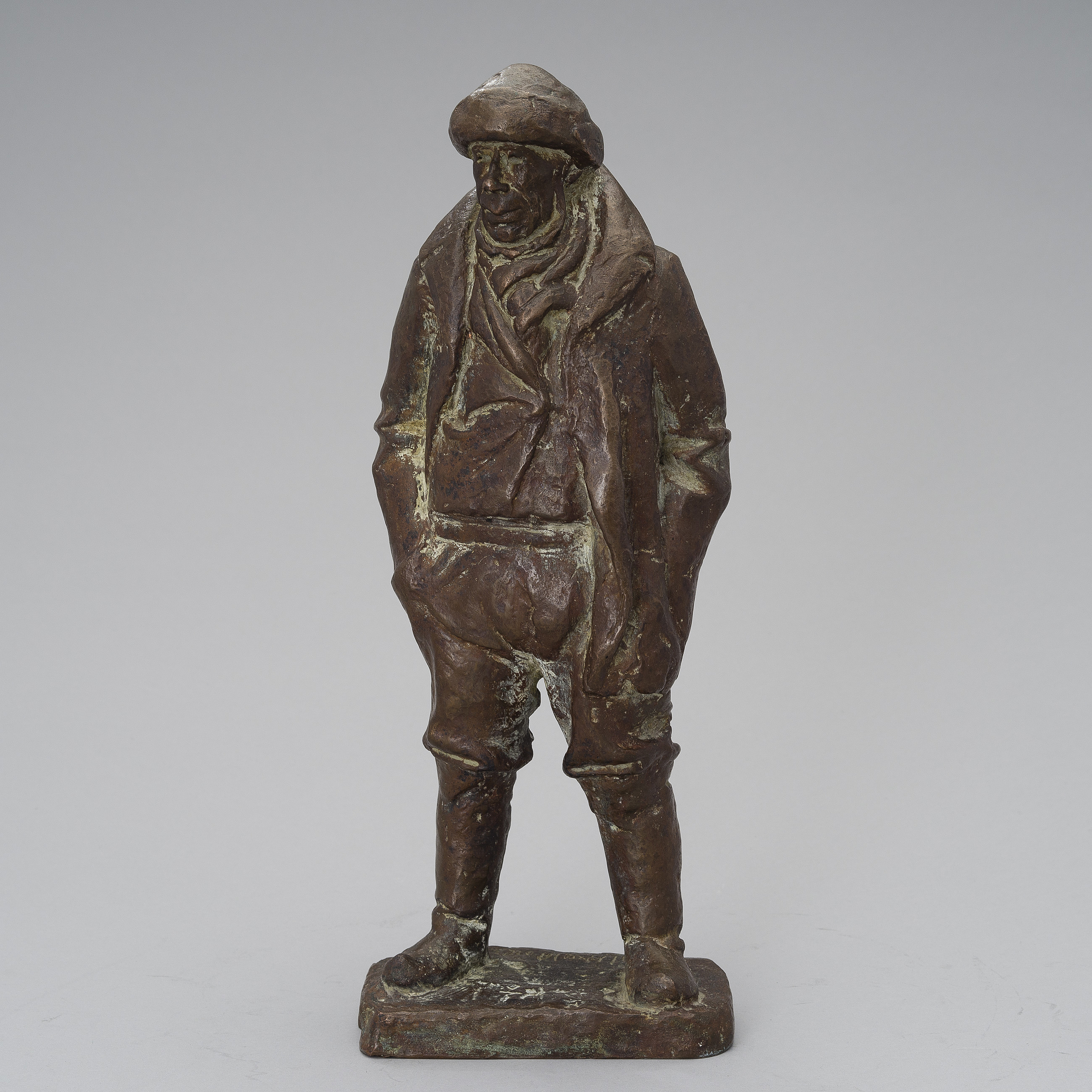 EMIL HALONEN, skulptur, brons, signerad i godset Eemil Halonen och ...