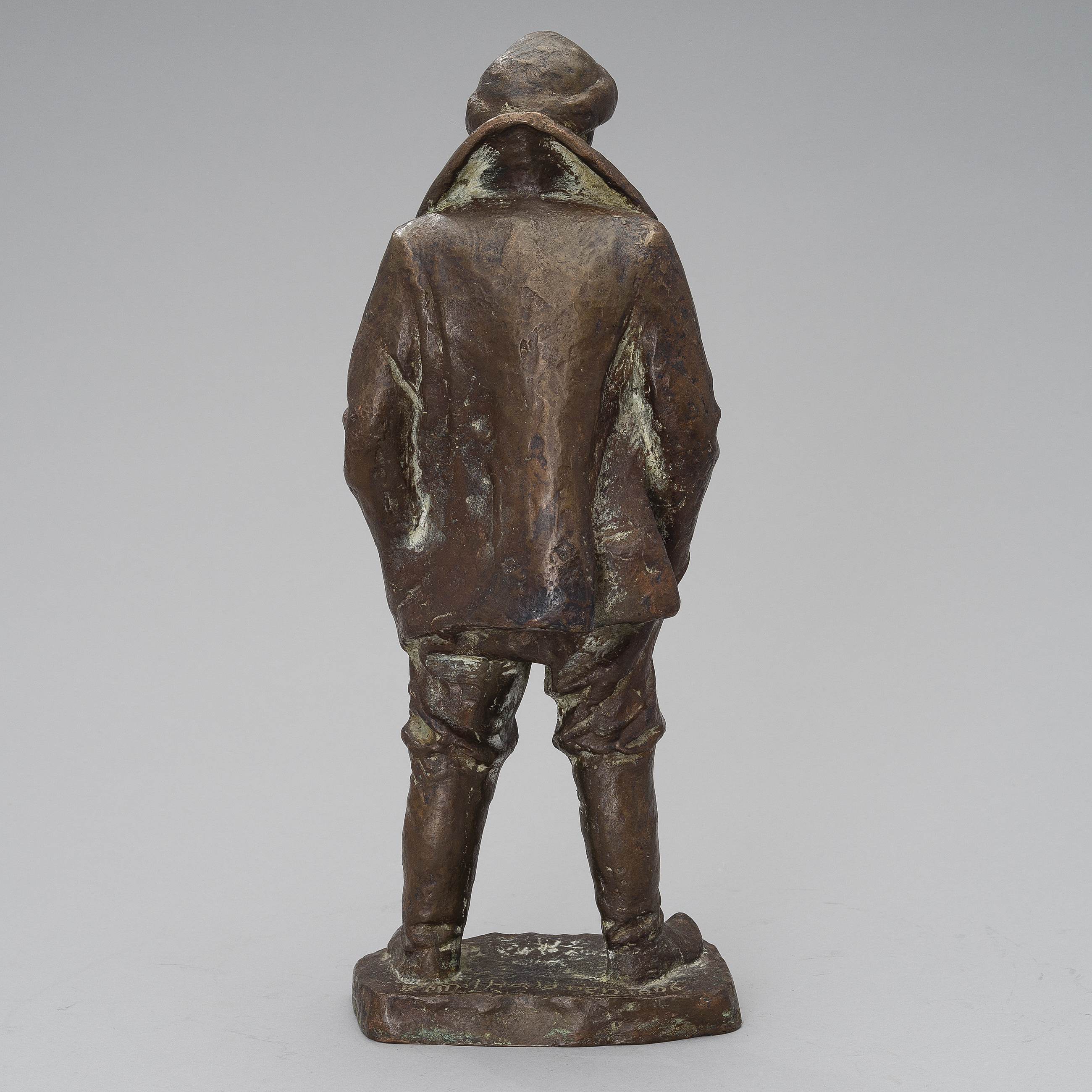 EMIL HALONEN, skulptur, brons, signerad i godset Eemil Halonen och ...