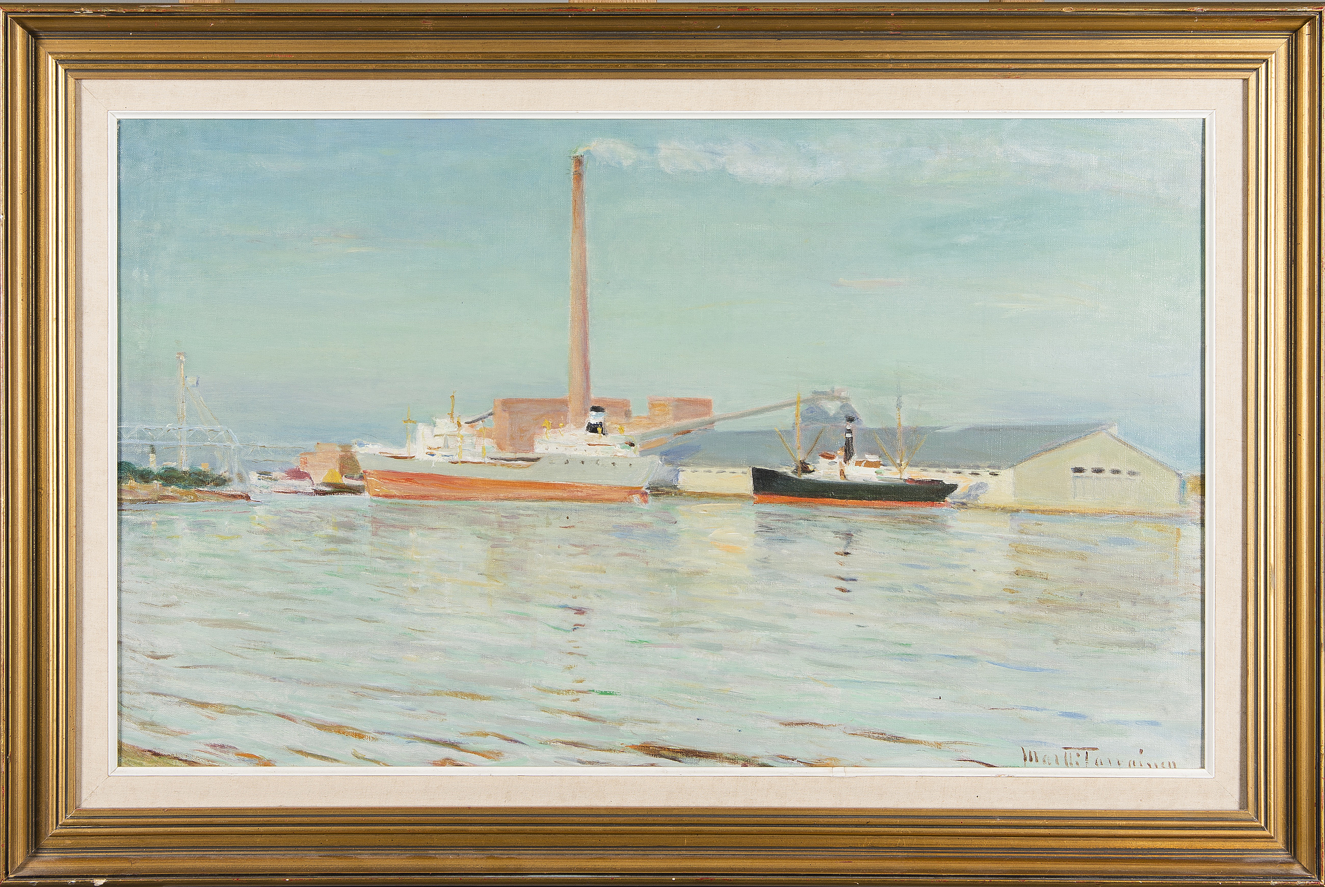 MARTTI TARVAINEN, oil on canvas, signed. - Bukowskis