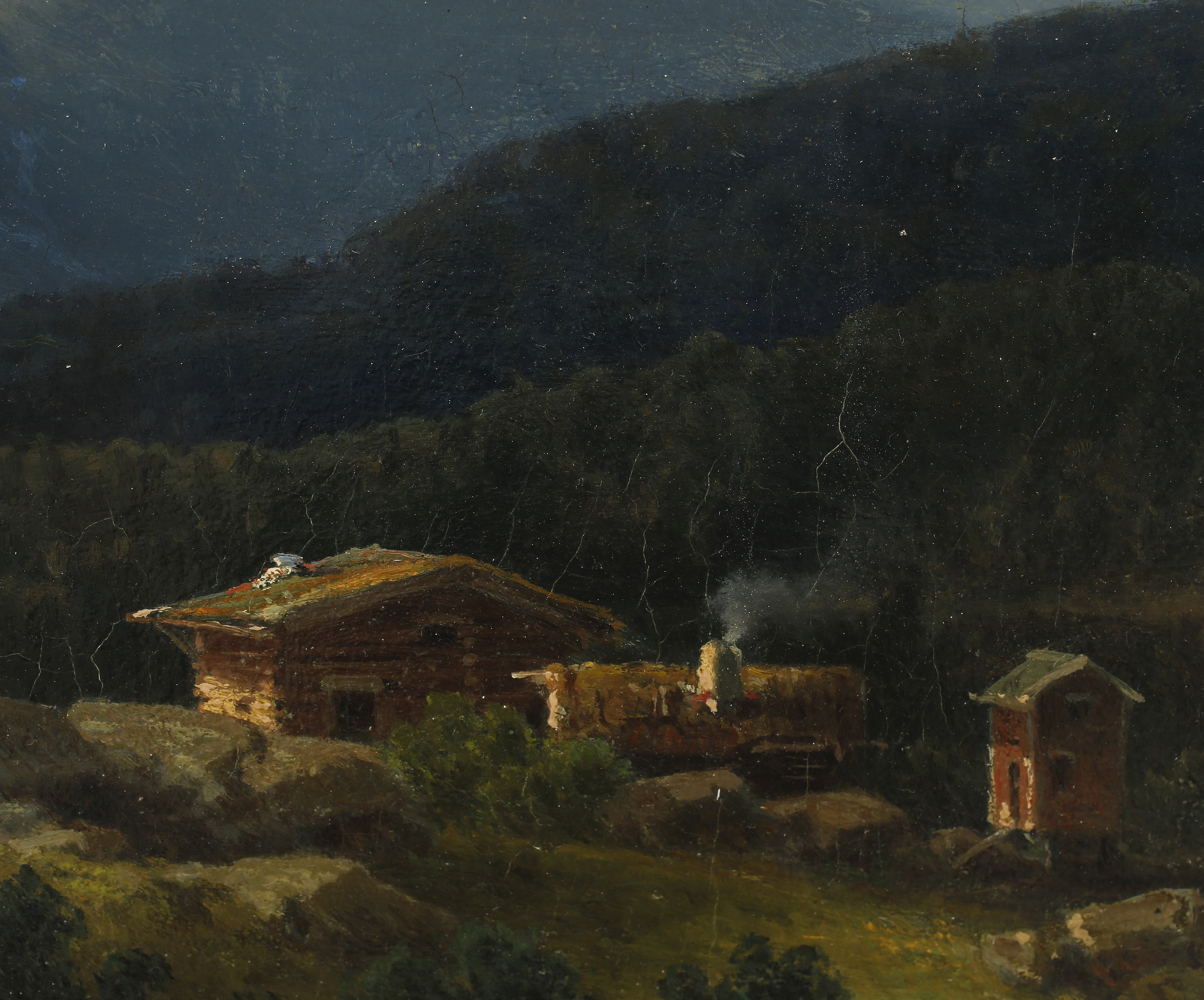 AXEL NORDGREN, oil on canvas, signed and dated 1855. - Bukowskis