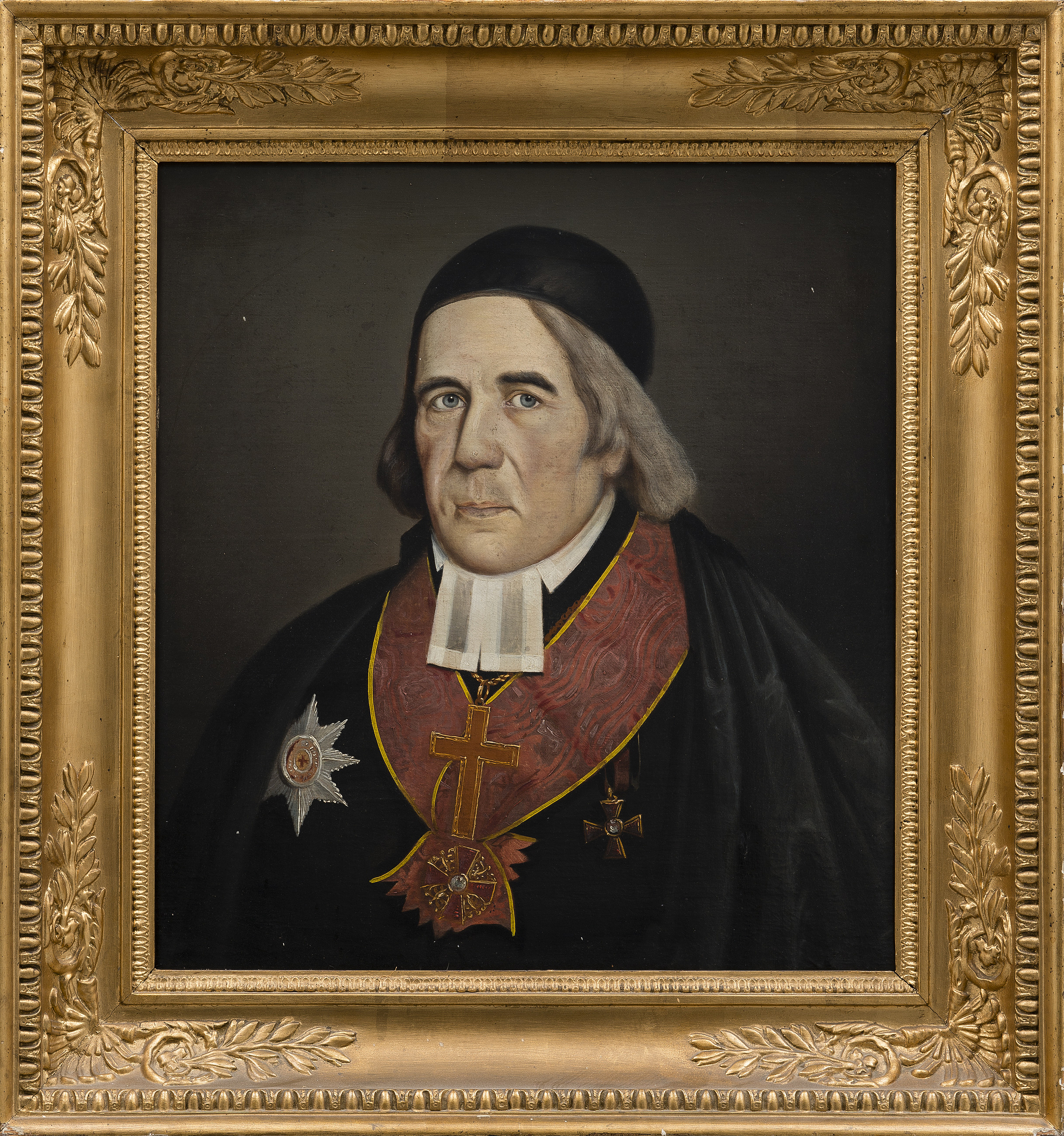 JOHAN ERIK LINDH, hänen mukaansa, öljy kankaalle, signeeraamaton ...