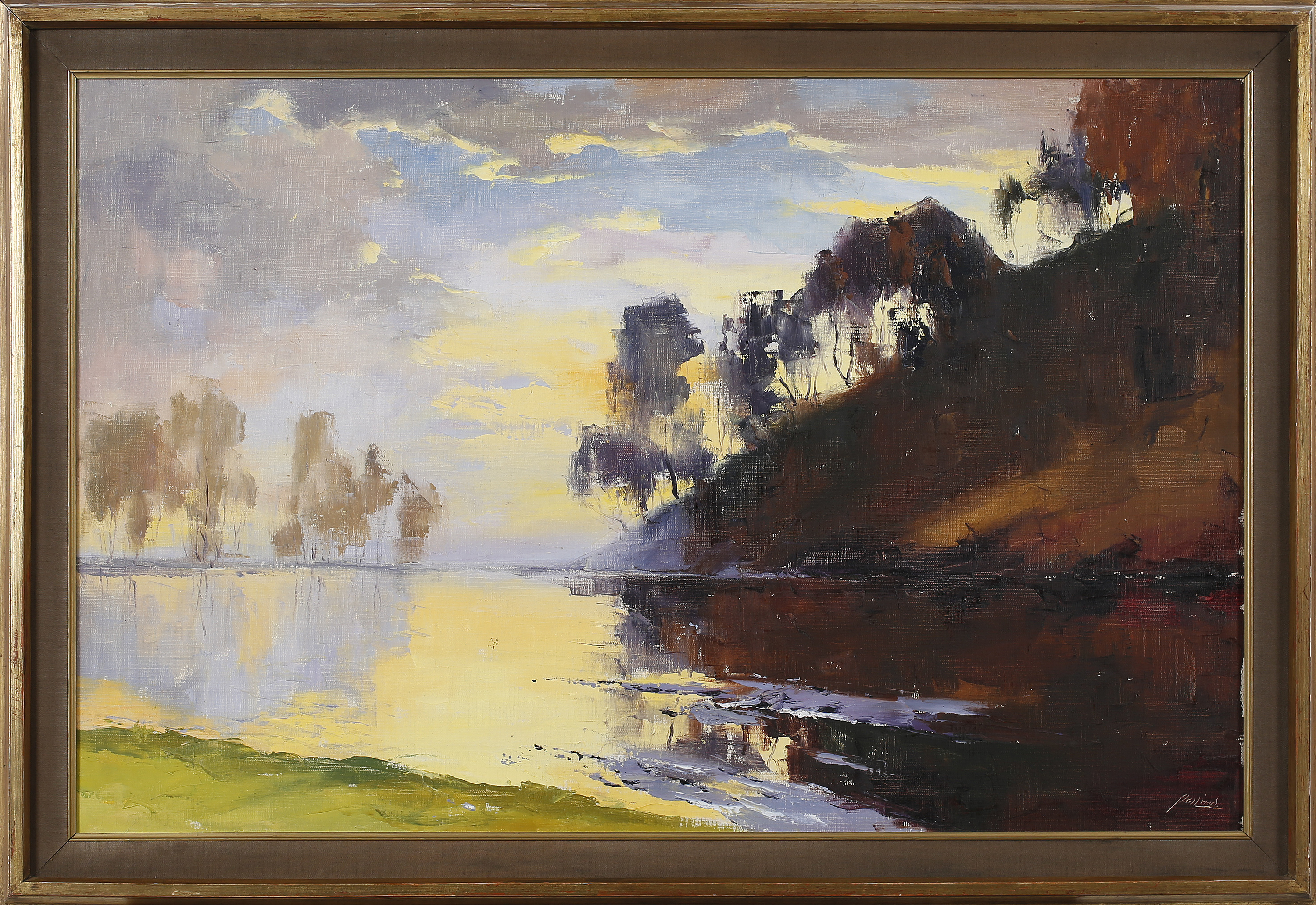 AXEL LIND, olja på duk, signerad. - Bukowskis