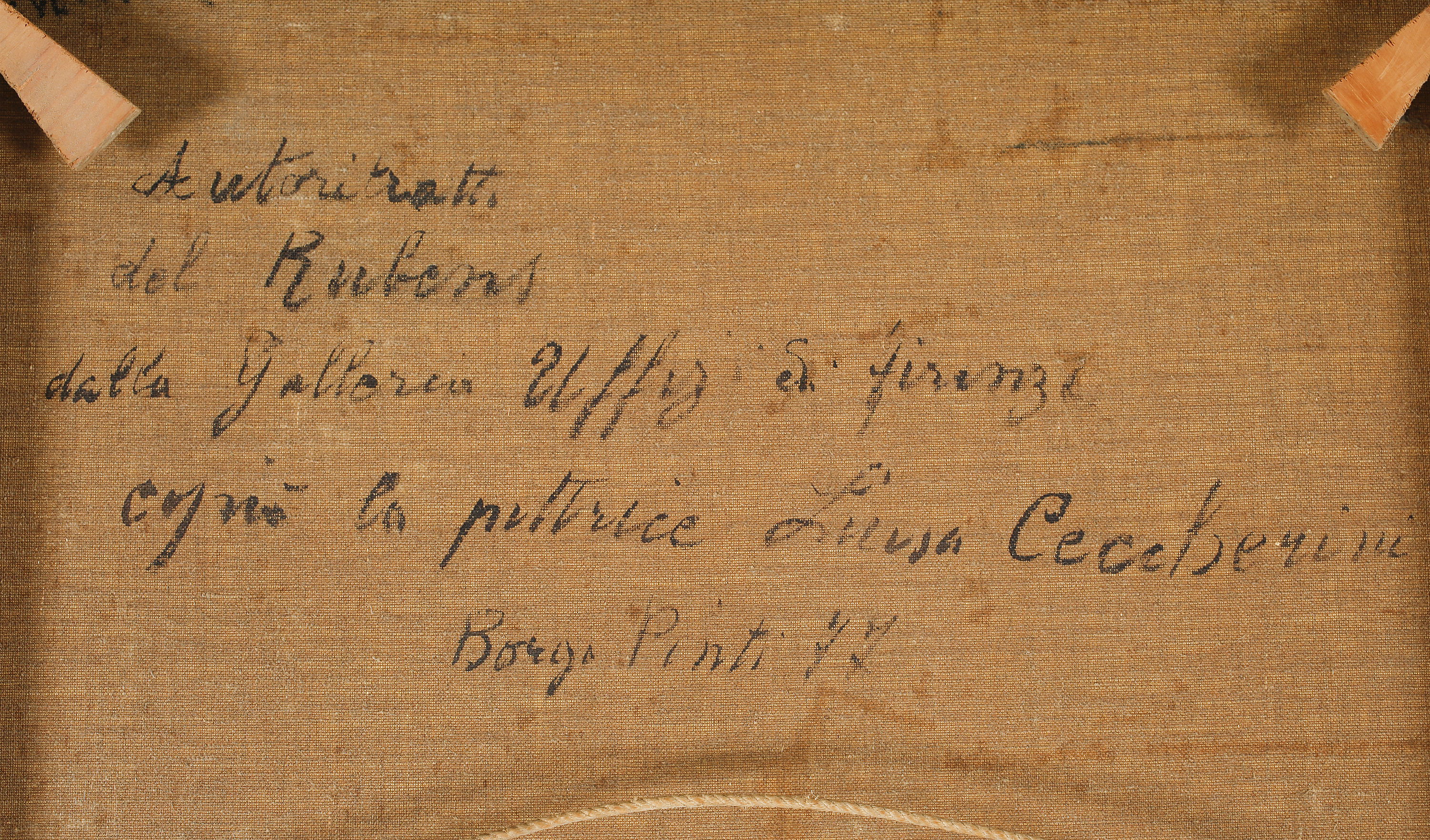 UNKNOWN ARTIST, copy after Peter Paul Rubens, signed, around year 1900 ...