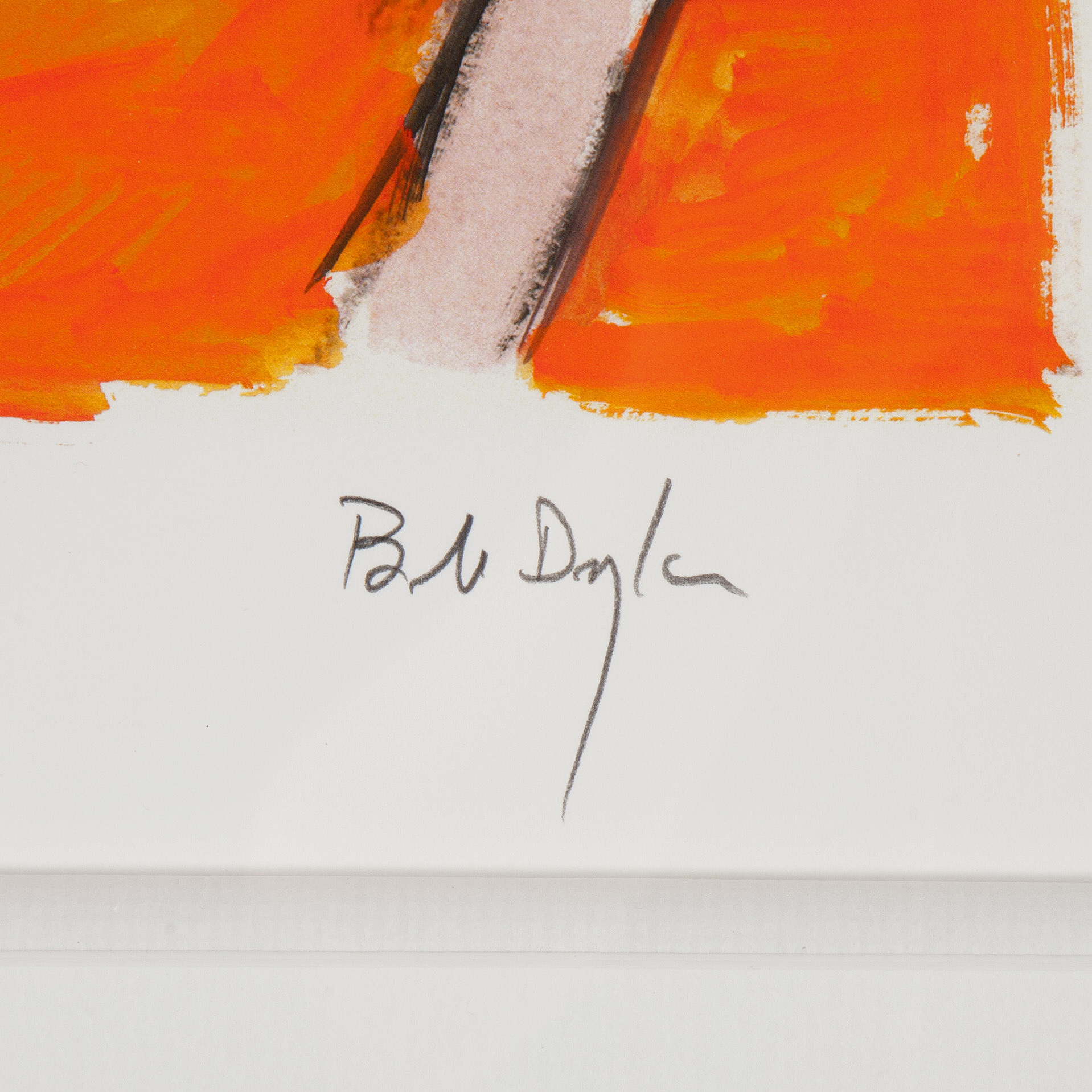 BOB DYLAN, giclée print. Signed and numbered 59/295. - Bukowskis