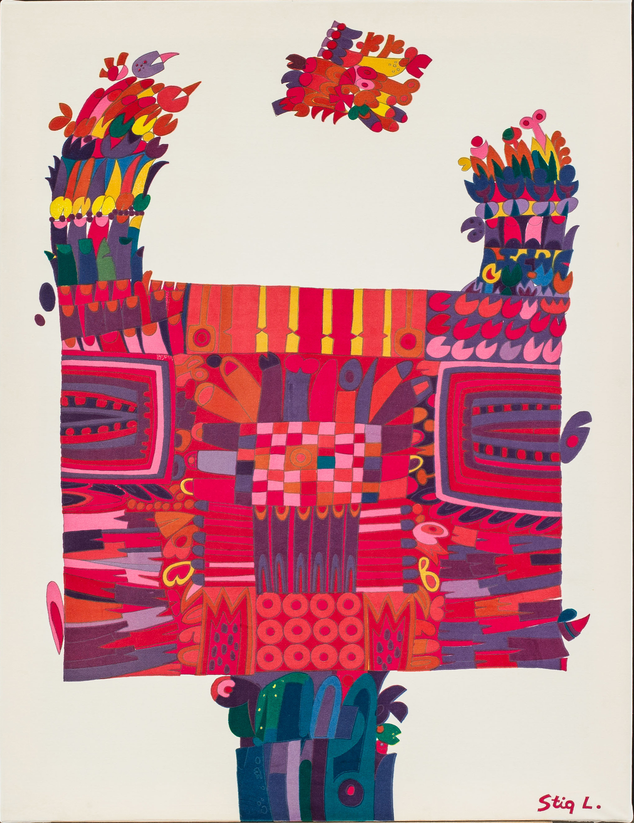 TEXTIL, Stig Lindberg, 1960-tal, - Bukowskis