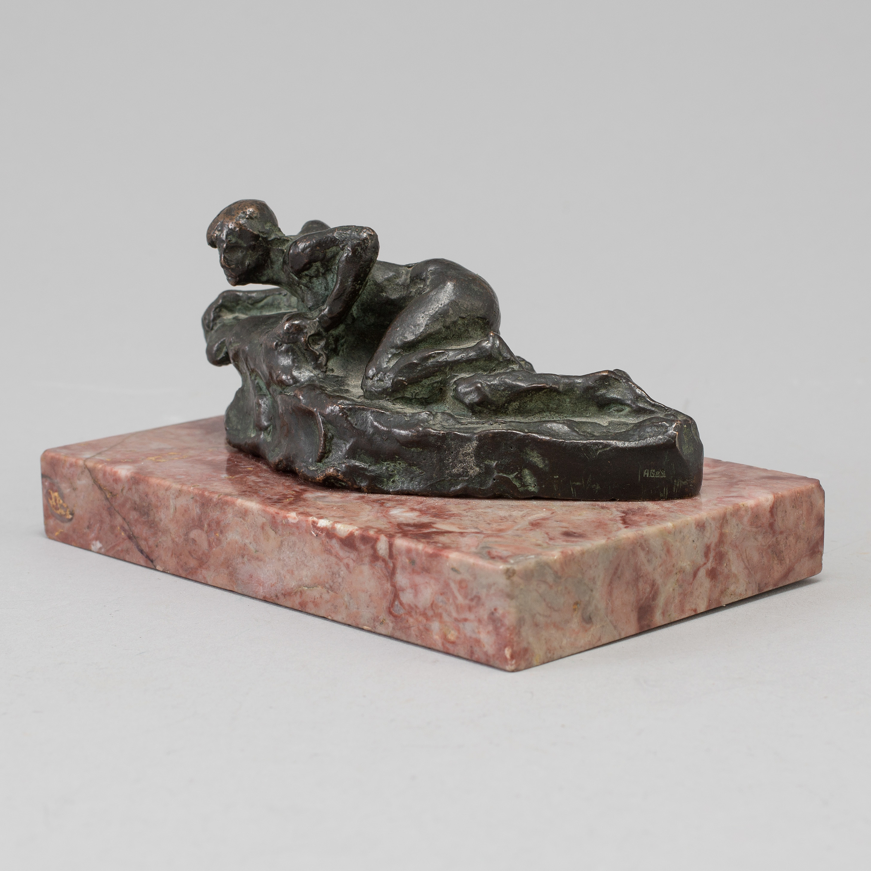 STEPHAN SINDING, a bronze sculpture, signed and dated. - Bukowskis