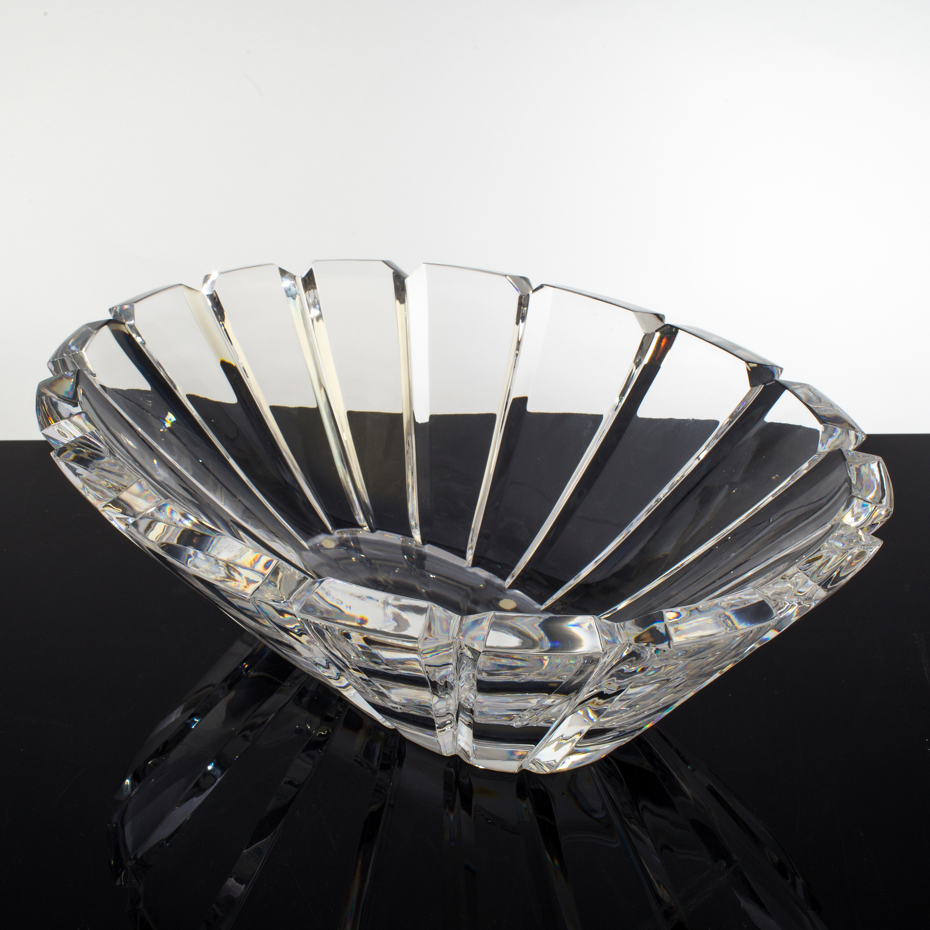 GUNNAR CYRÉN, skål, "Stenhammar", Orrefors, efter 1980. - Bukowskis