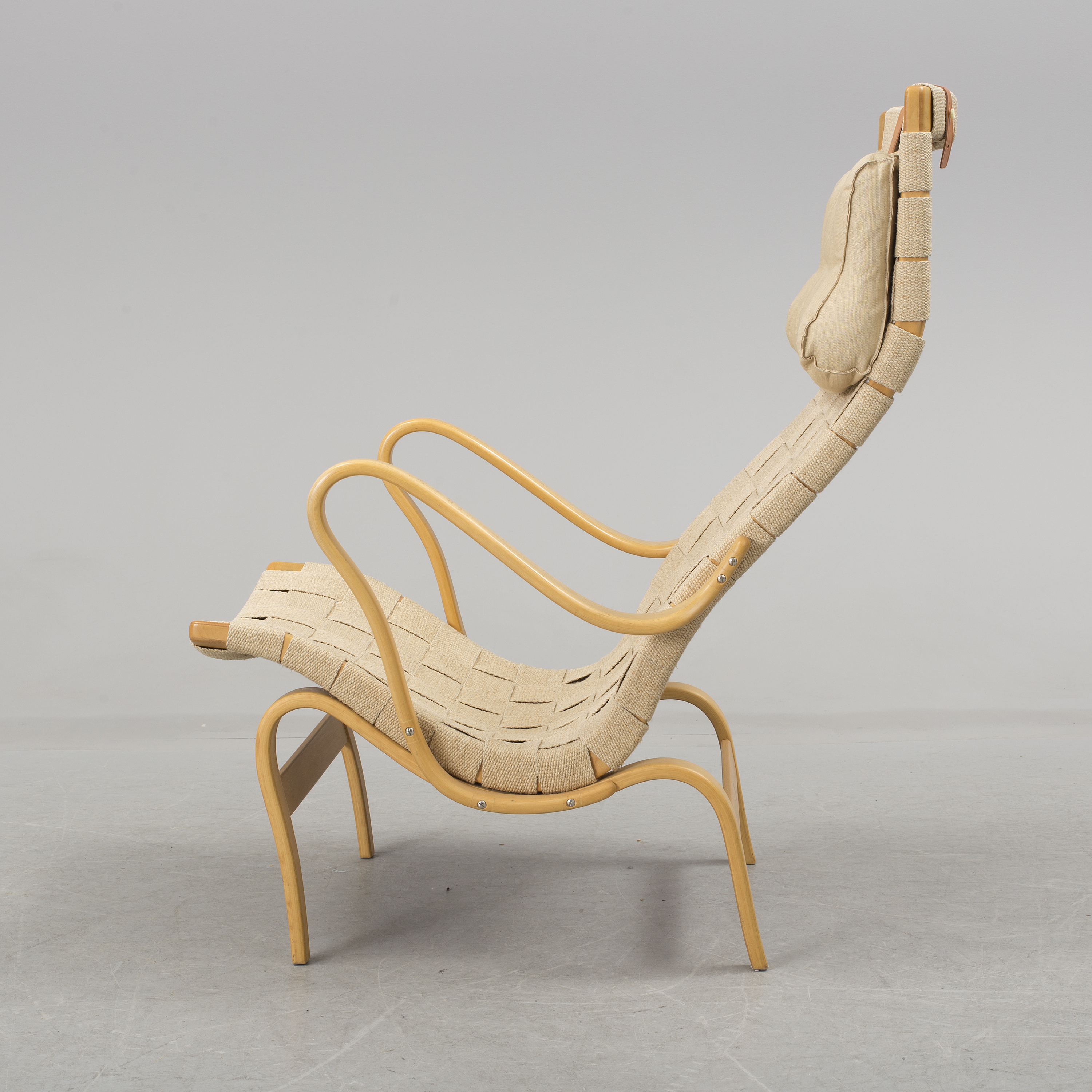 BRUNO MATHSSON, fåtölj, "Miranda / Mi 427", Bruno Mathsson design, 1900 ...