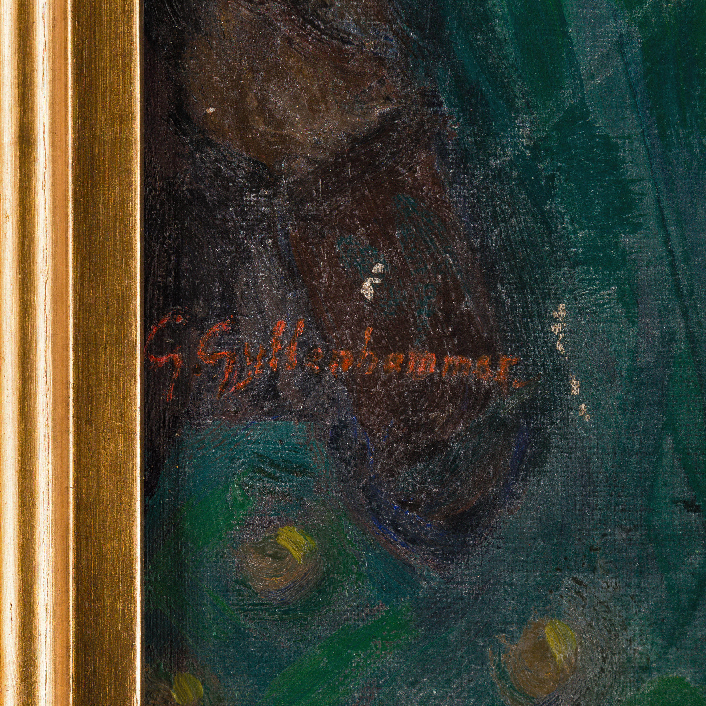 GERHARD GYLLENHAMMAR, oil on canvas, signed. - Bukowskis