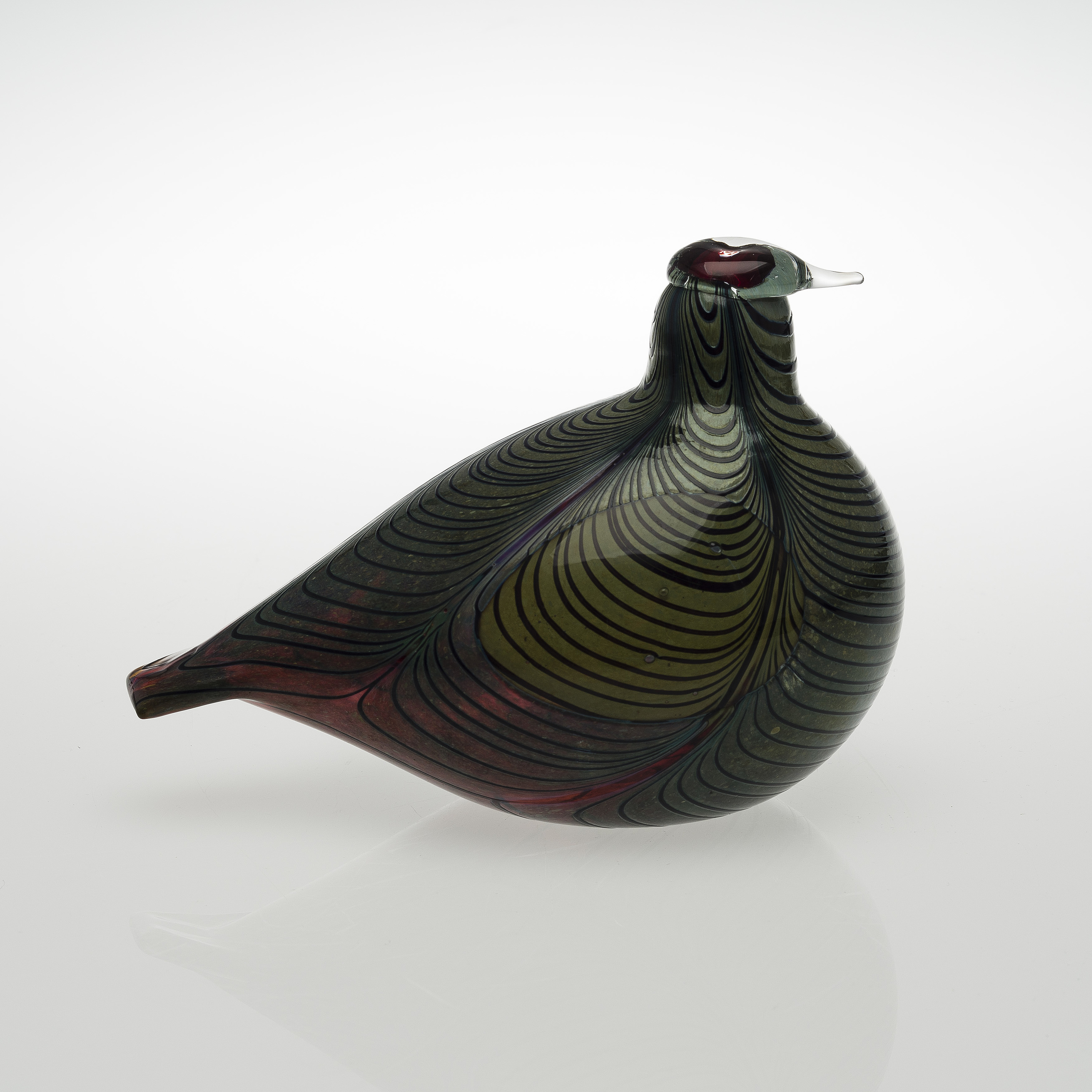 OIVA TOIKKA, BIRD, glass, signed O. Toikka Nuutajärvi. - Bukowskis