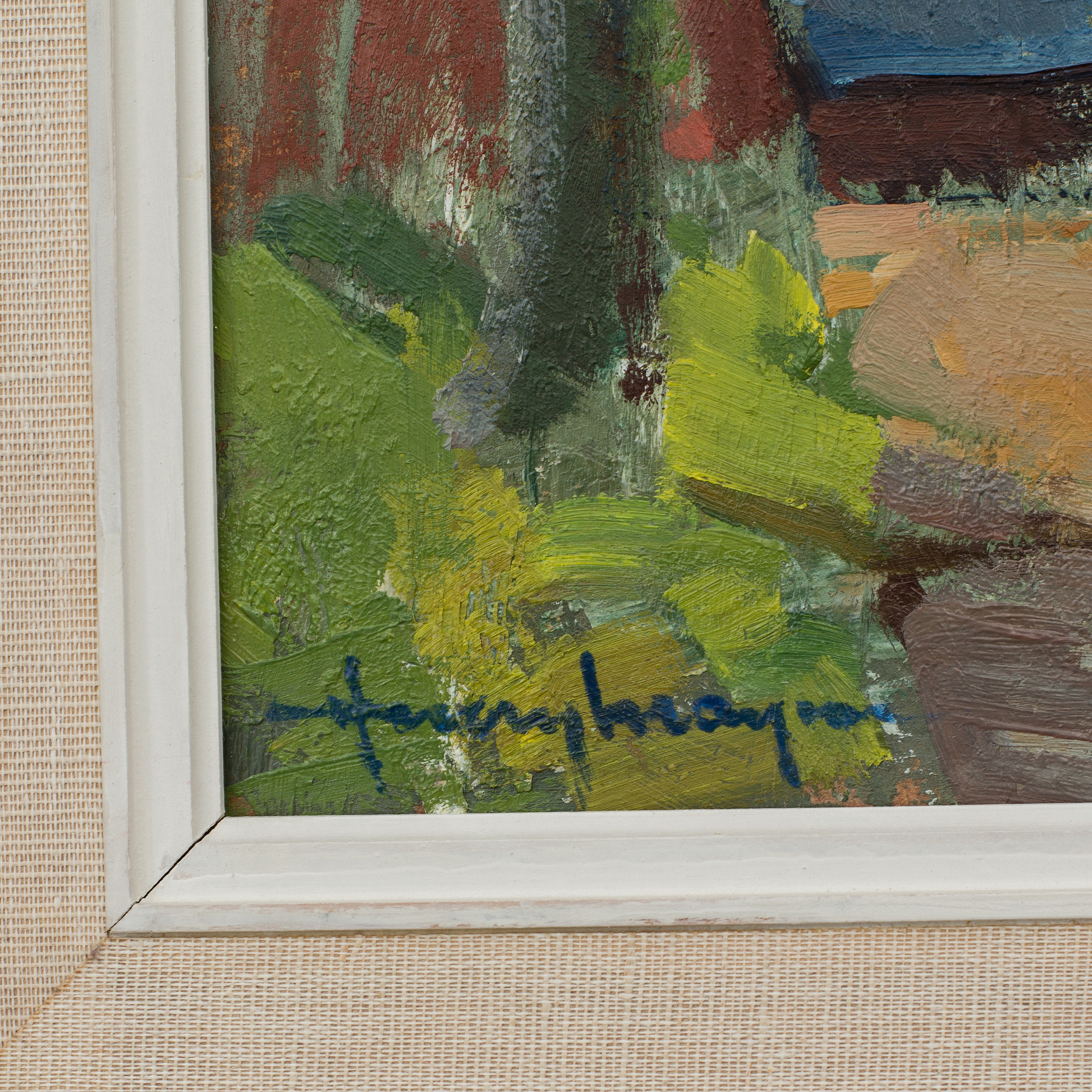 HENRY MAYNE, a signed oilpainting on board. - Bukowskis