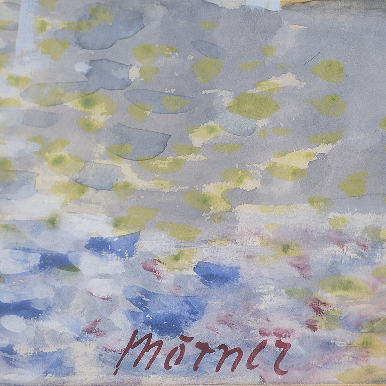 STELLAN MÖRNER, akvarell, signerad. - Bukowskis