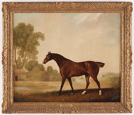 George Stubbs, "Eagle, a bay racehorse". - Bukowskis